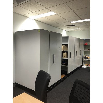 Brownbuilt 10 Bay Compactus - Lot 1003044 | ALLBIDS