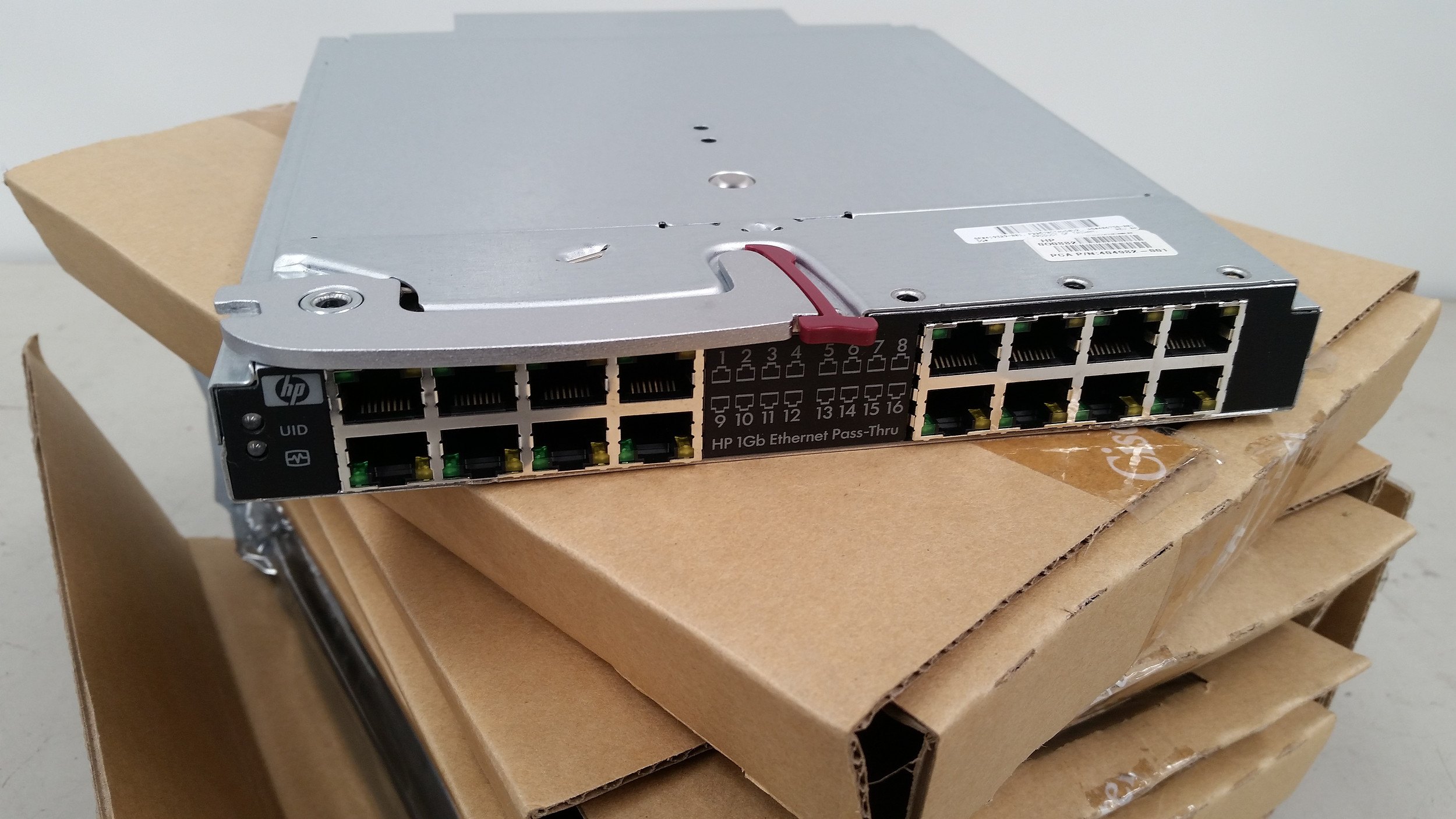 Hp 1GB Ethernet Pass-Through Modules - Lot 1011123 | ALLBIDS