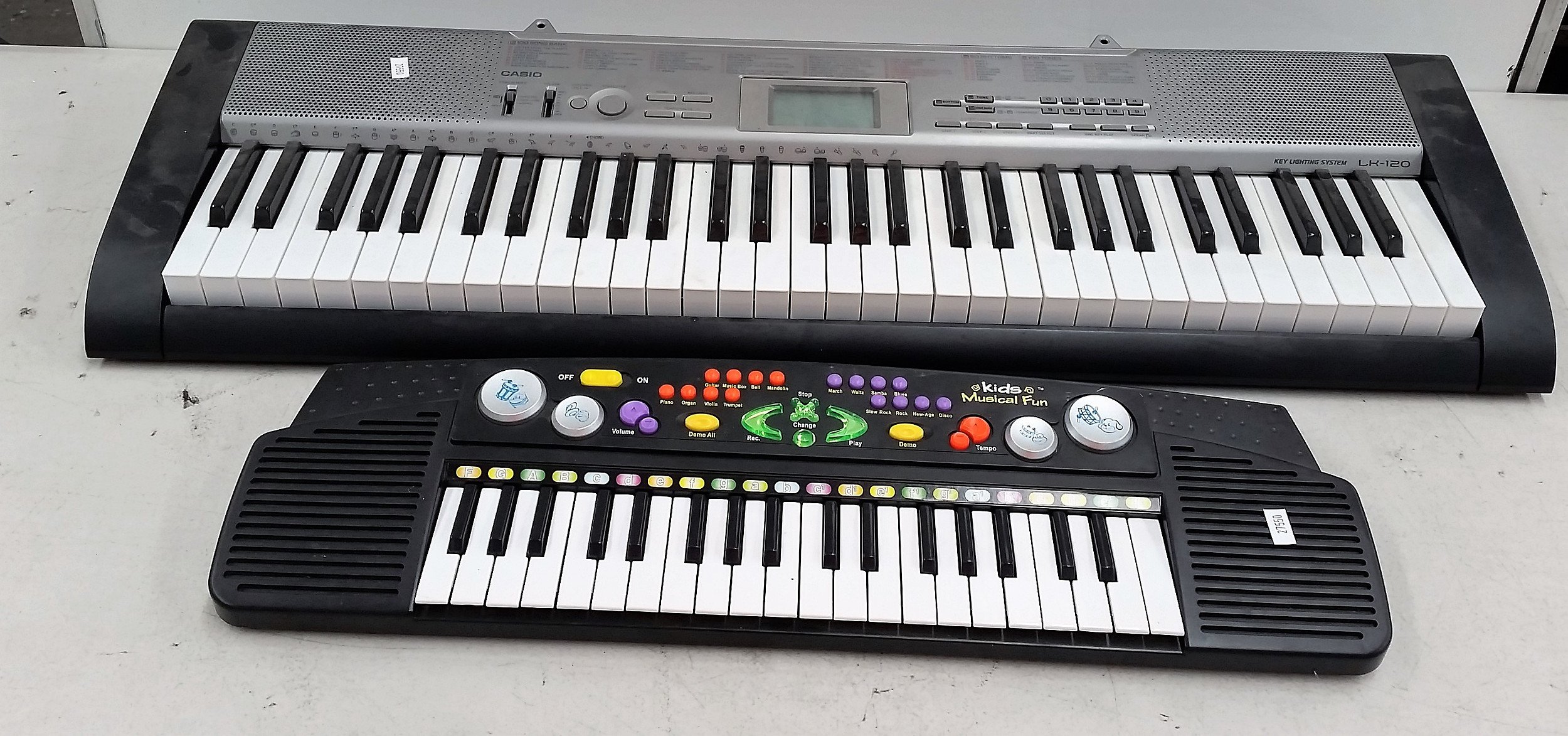 Lot Of 2 Musical Keyboards Lot 1011515 ALLBIDS lot-of-2-musical-keyboards-lot-1011515-allbids