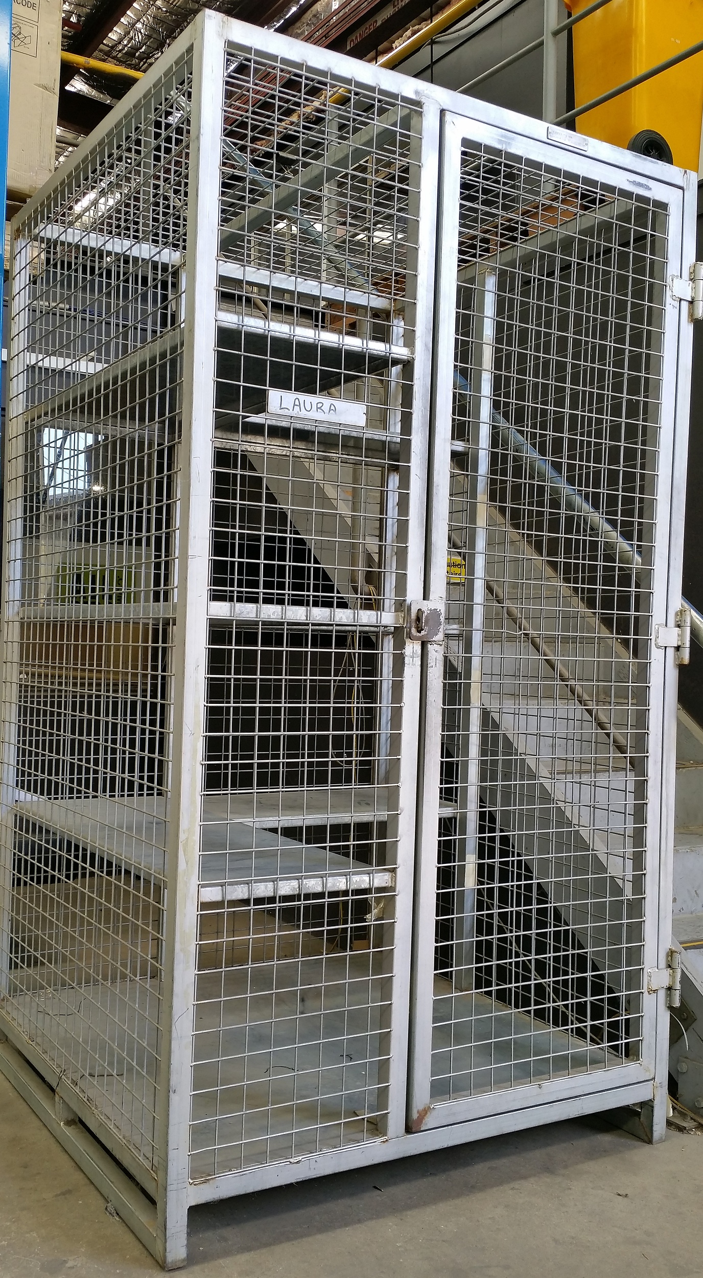 Custom Built Secure Storage Cage - Lot 1023851 | ALLBIDS
