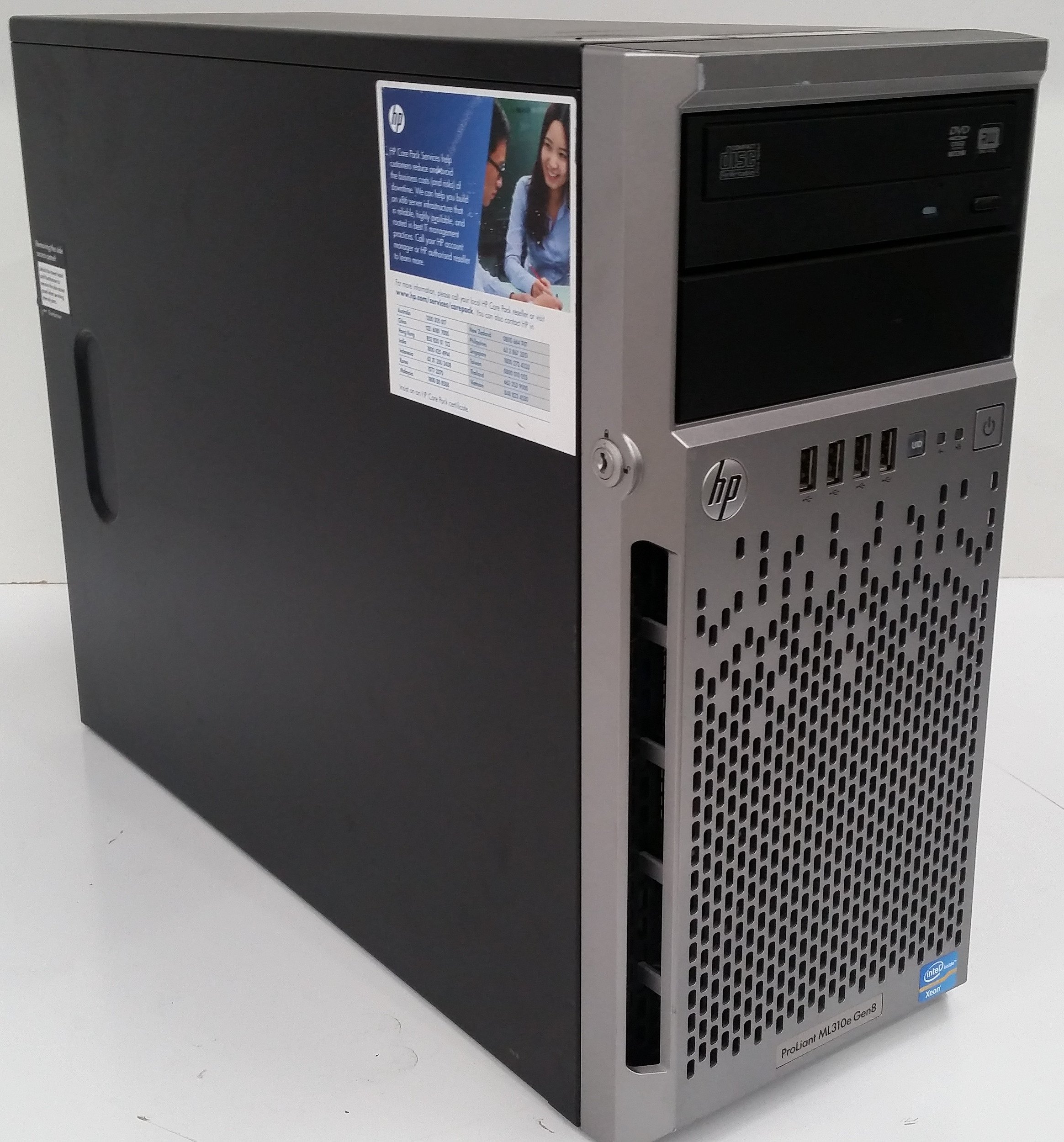 Hp Proliant ML310e Gen8 Quad-Core - Lot 1017047 | ALLBIDS