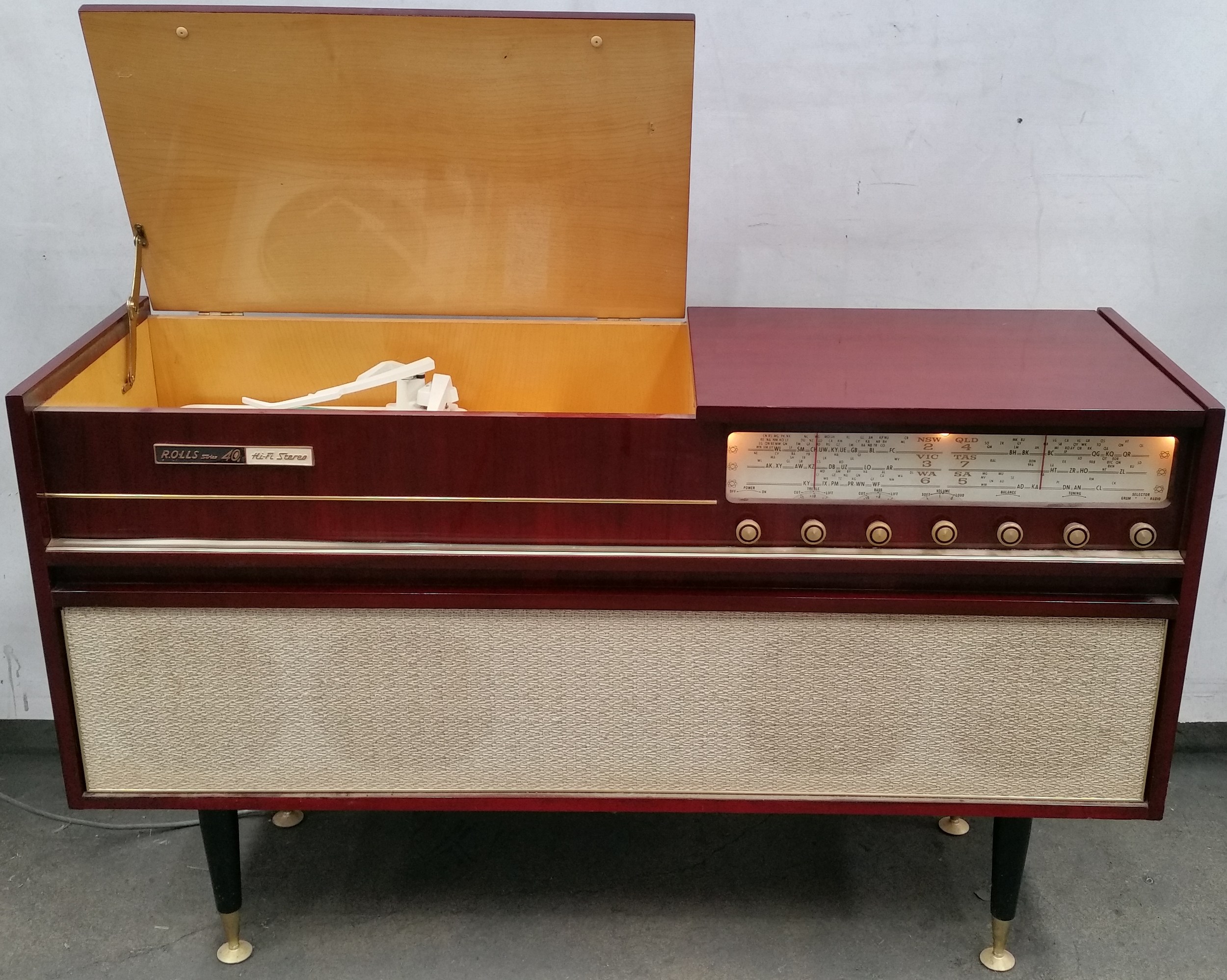 Vintage Garrard Hi-Fi Stereo Radiogram - Lot 1036477 | ALLBIDS