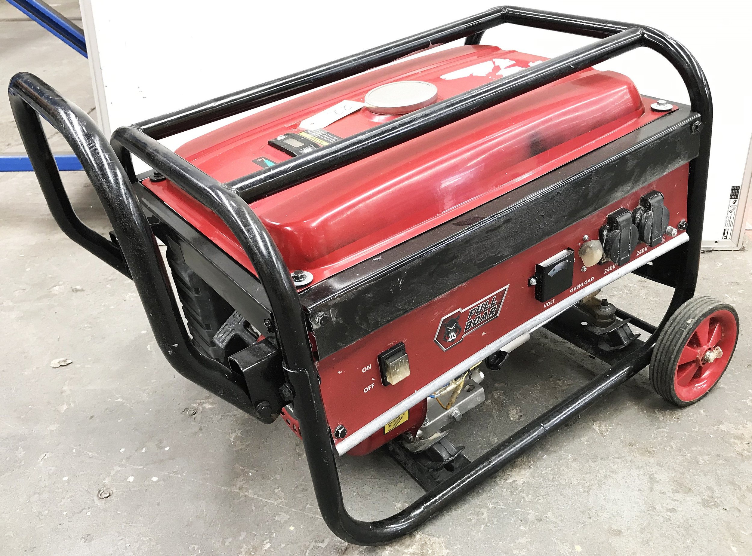 Full Boar 5 6HP Petrol Generator Lot 1036125 ALLBIDS full-boar-5-6hp-petrol-generator-lot-1036125-allbids