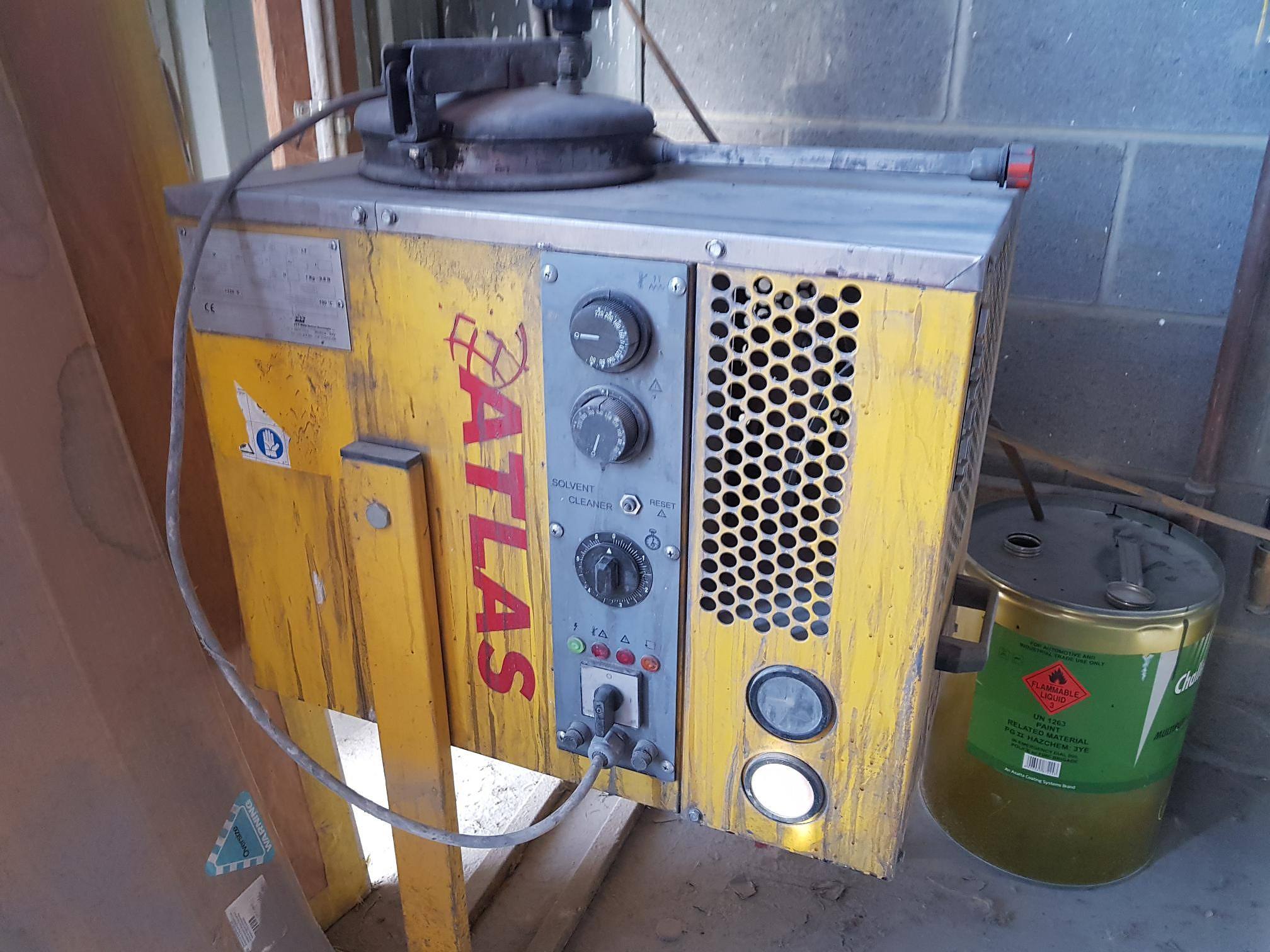 Atlas Solvent Cleaner Machine - Lot 1039847 | ALLBIDS