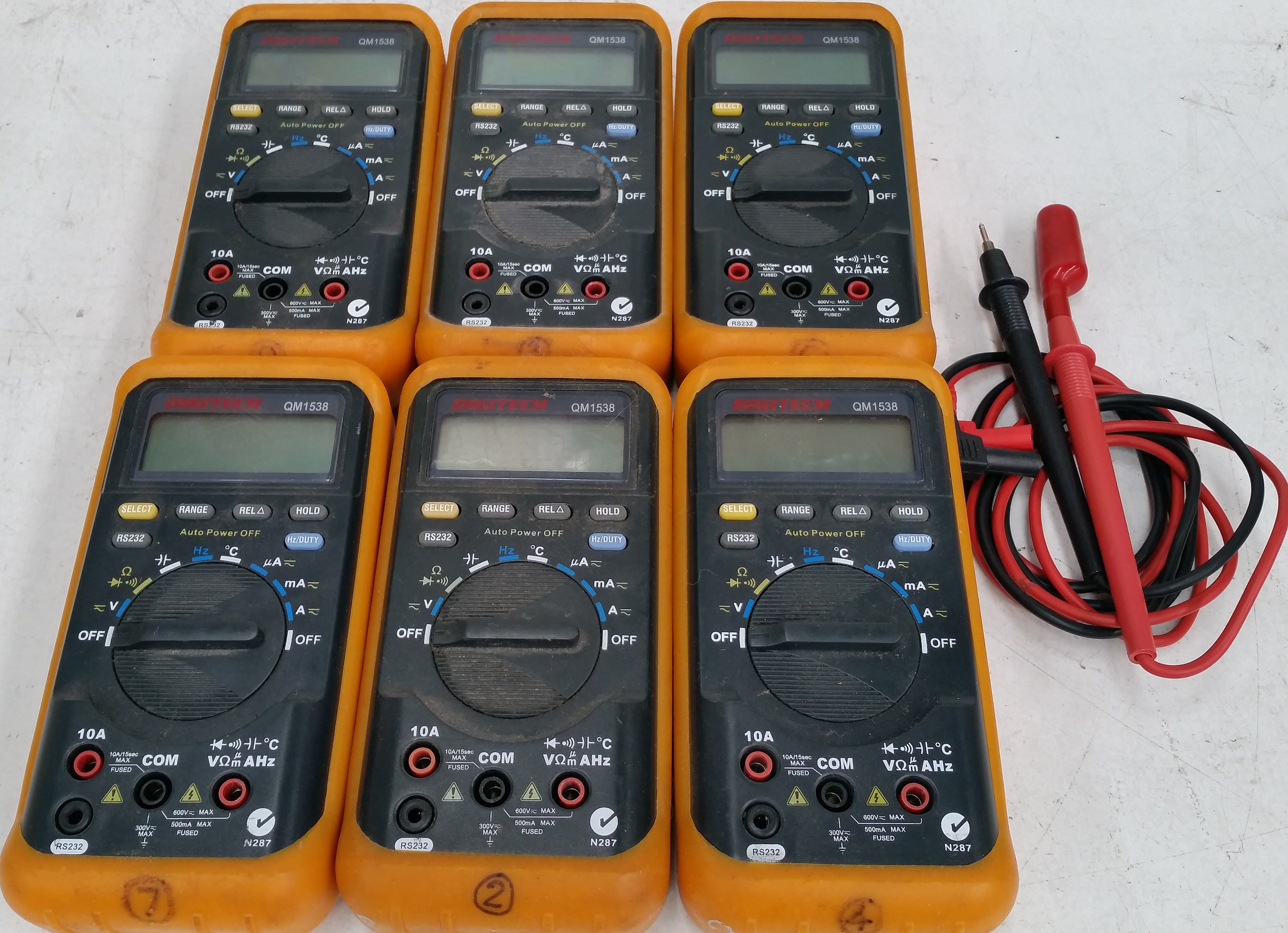Digitec QM1538 Multimeters Lot - Lot 1046164 | ALLBIDS