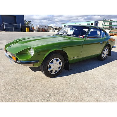 11/1972 Datsun 240Z Coupe Green - Lot 1055088 | CARBIDS
