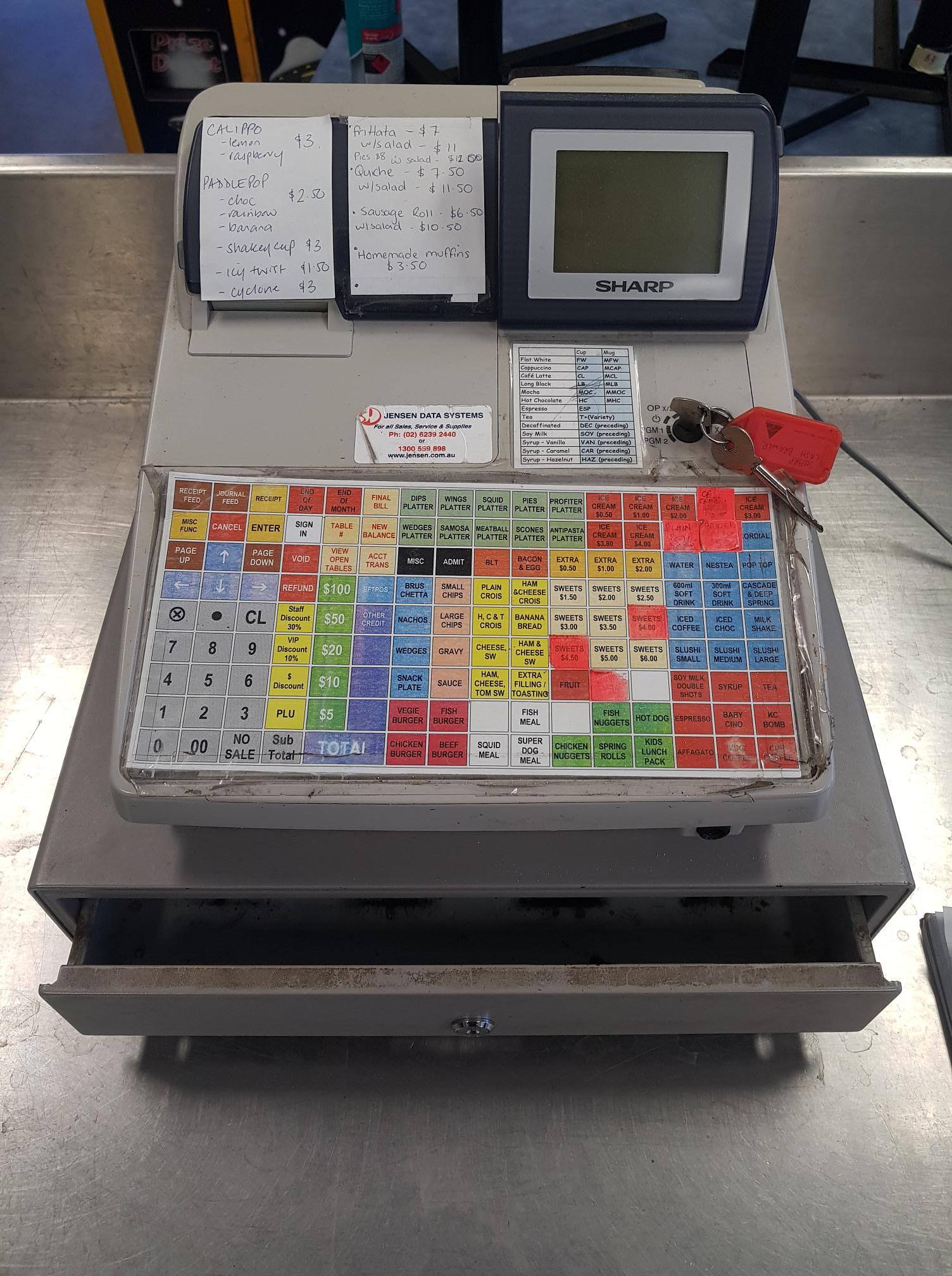 Sharp UP700 POS Terminal with Cash - Lot 1069915 | ALLBIDS