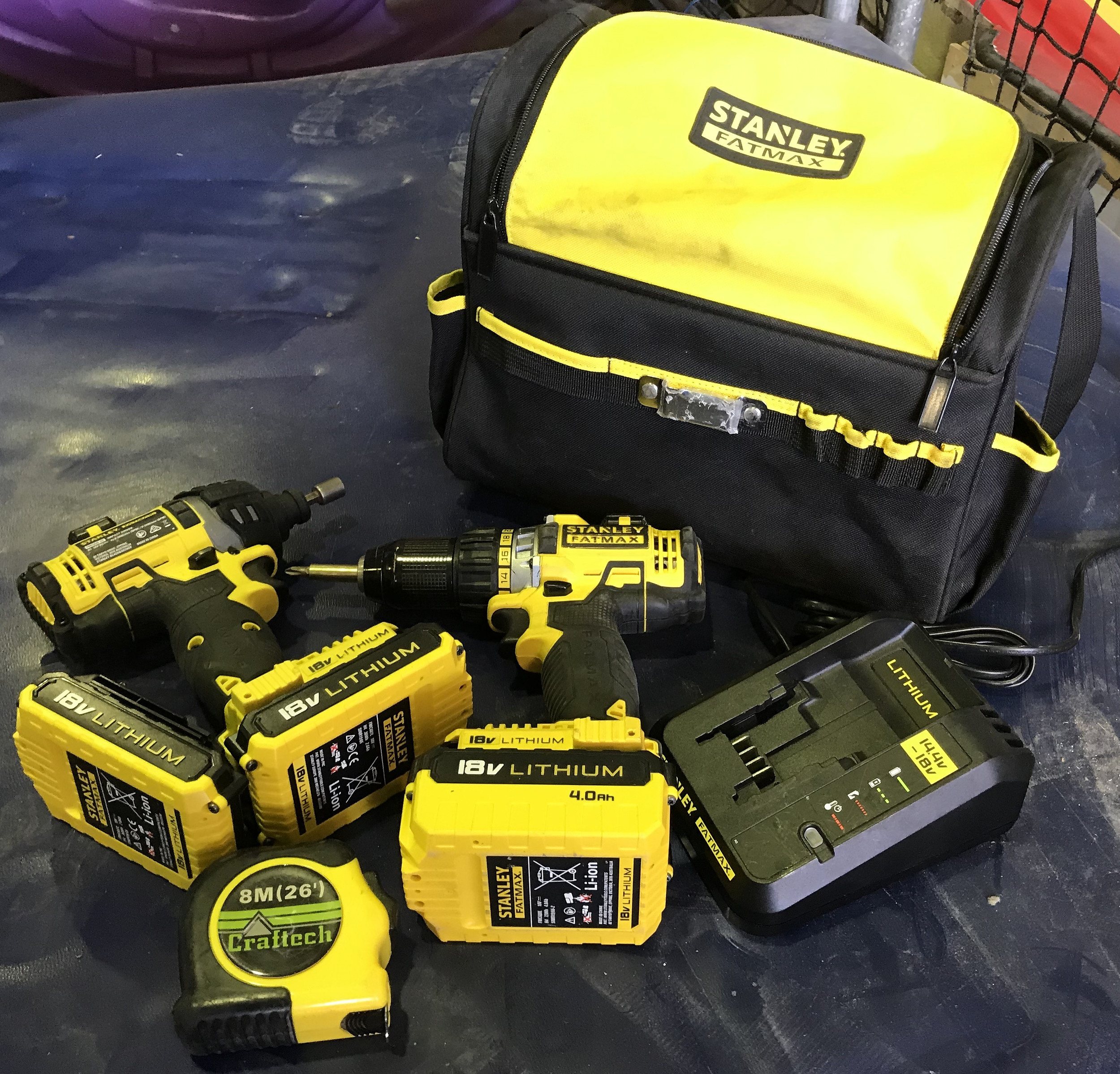 Stanley Fat Max Cordless Tools - Lot 1069909 | ALLBIDS