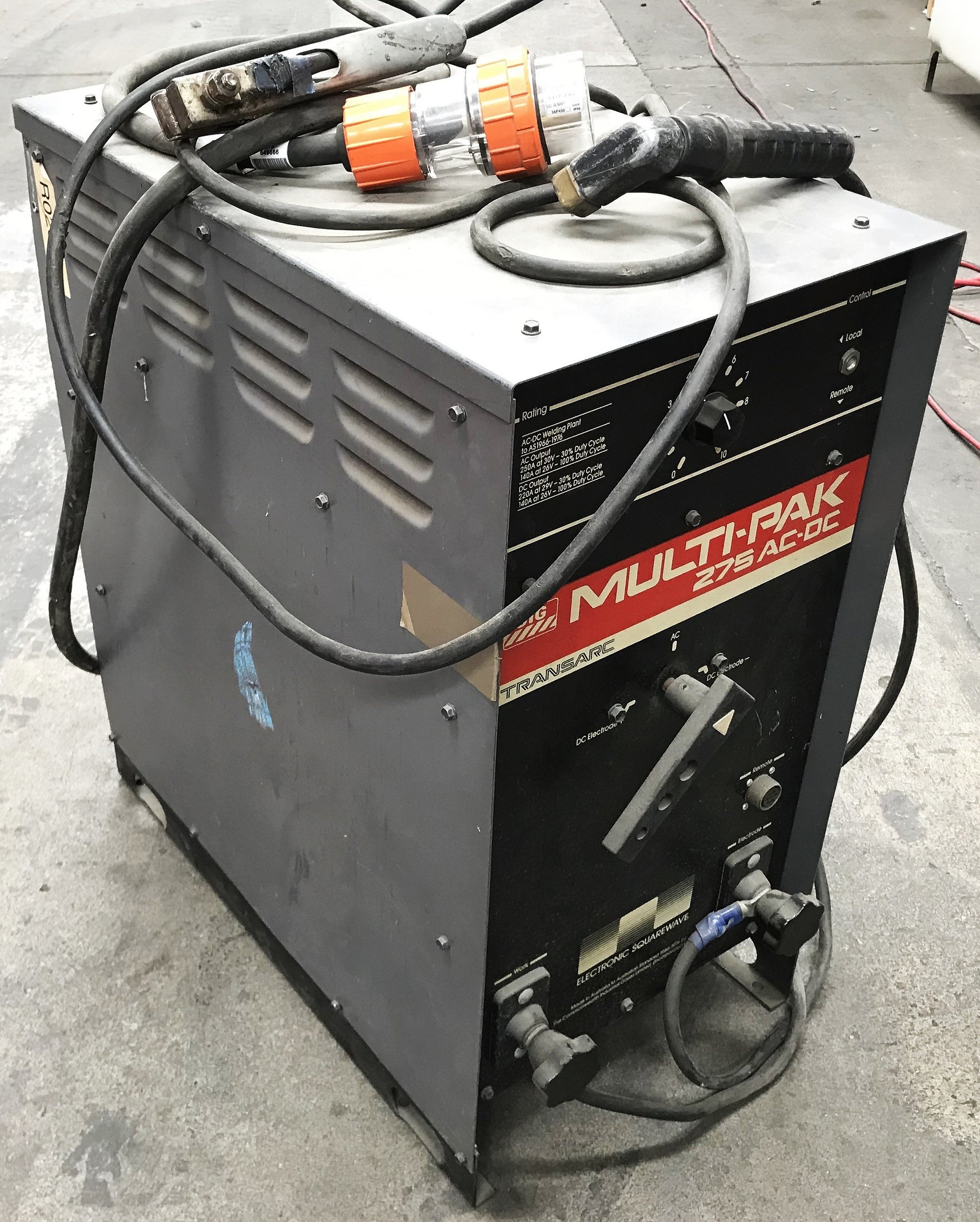 CIG Multi-Pak 275 AC/DC Transarc - Lot 1072232 | ALLBIDS