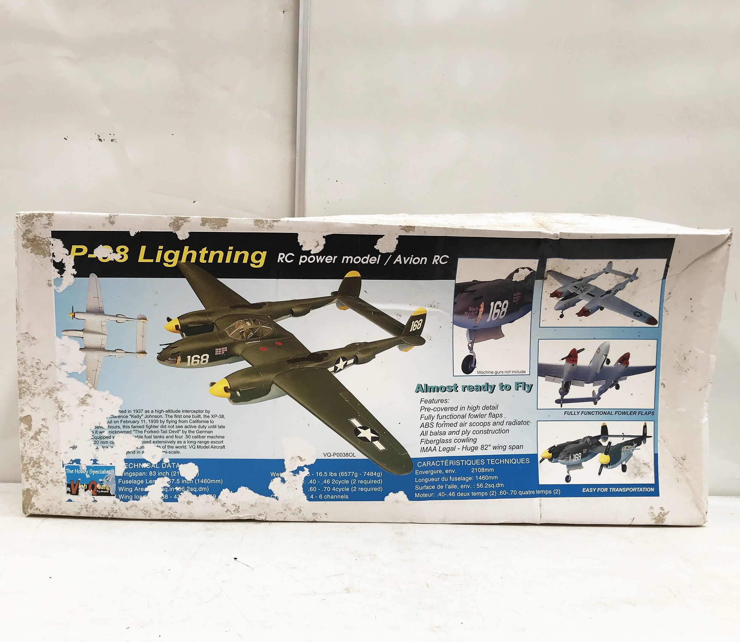 P-38 Lightning RC Power Model Plane - Lot 1079049 | ALLBIDS