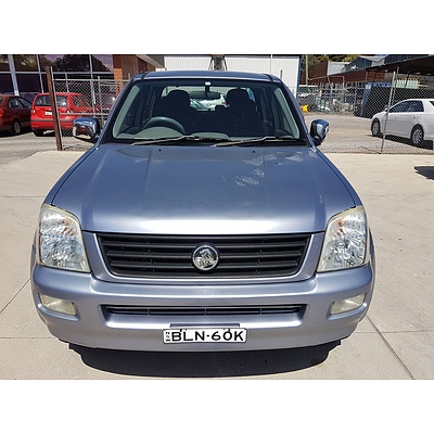 4/2004 Holden Rodeo LT (4x4) RA - Lot 1072757 | CARBIDS