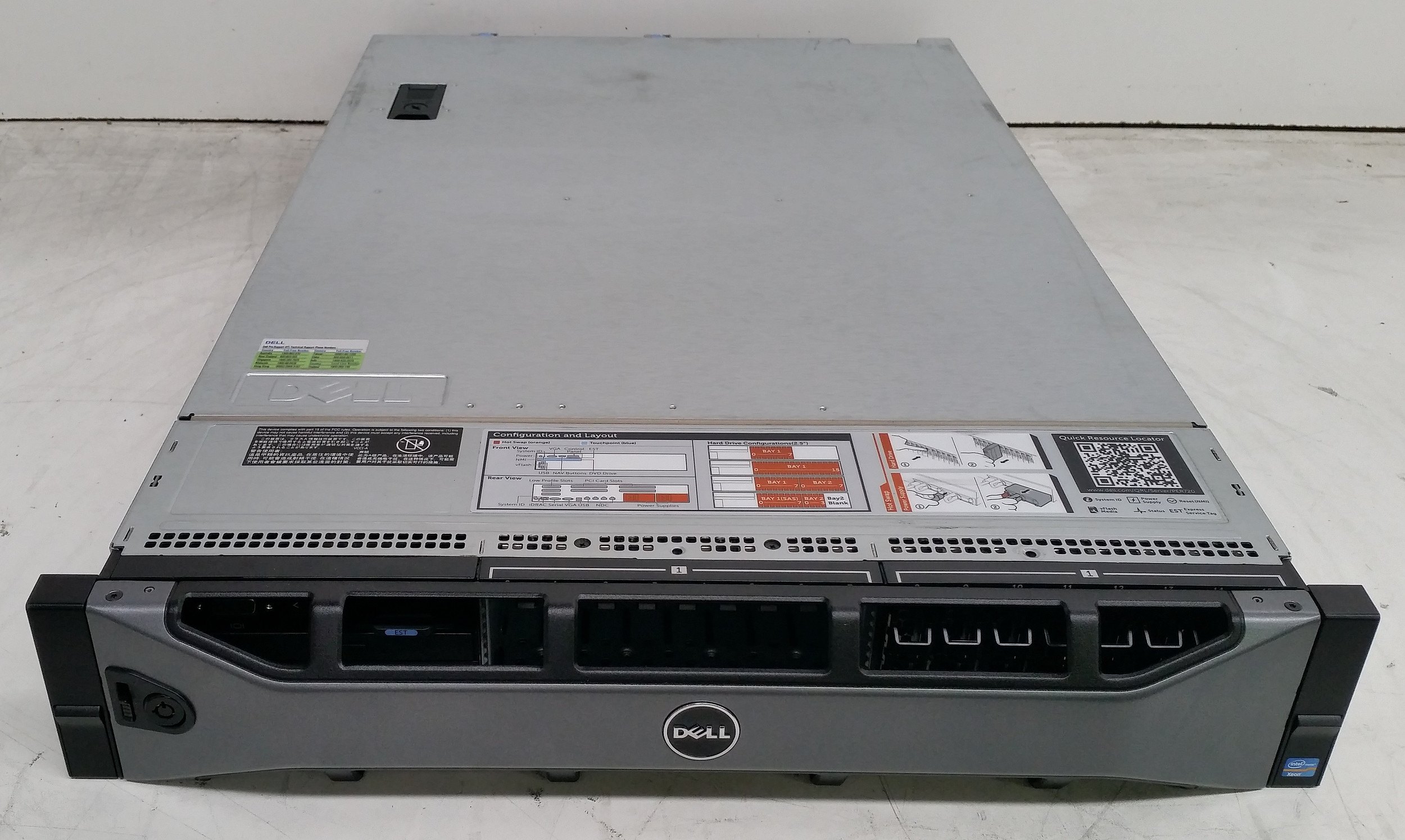 Dell PowerEdge R720 Dual Eight-Core - Lot 1078863 | ALLBIDS
