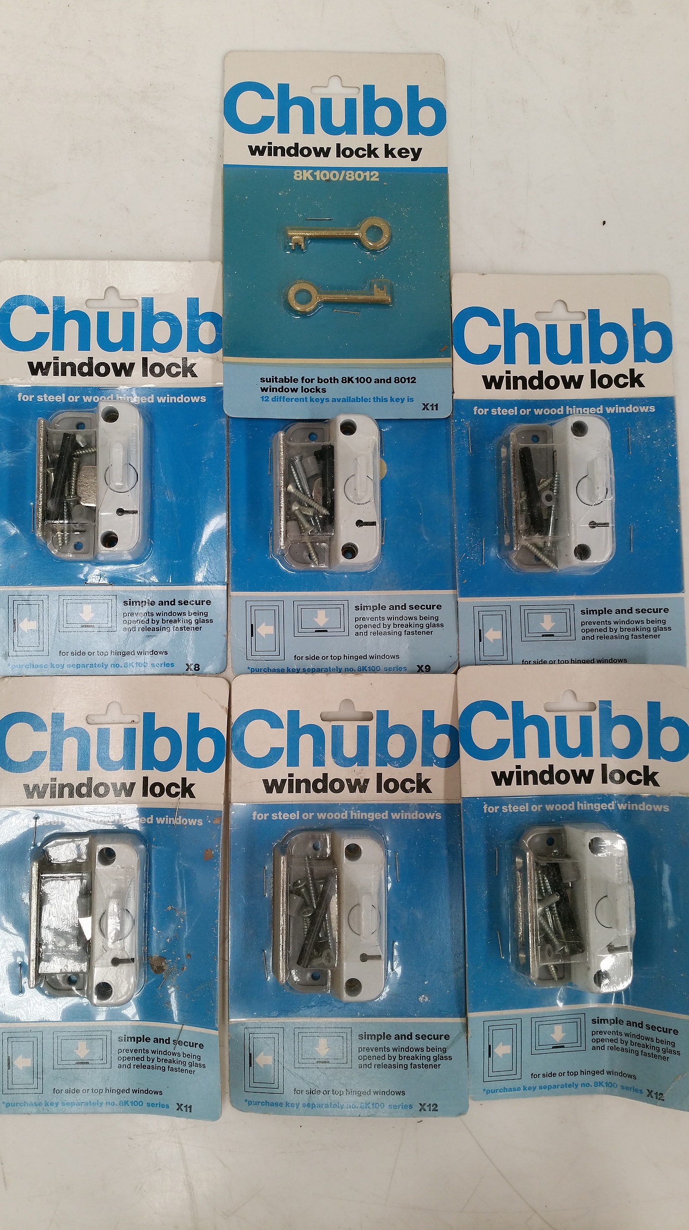 Chubb Hinged Window Locks Lot of - Lot 1124981 | ALLBIDS