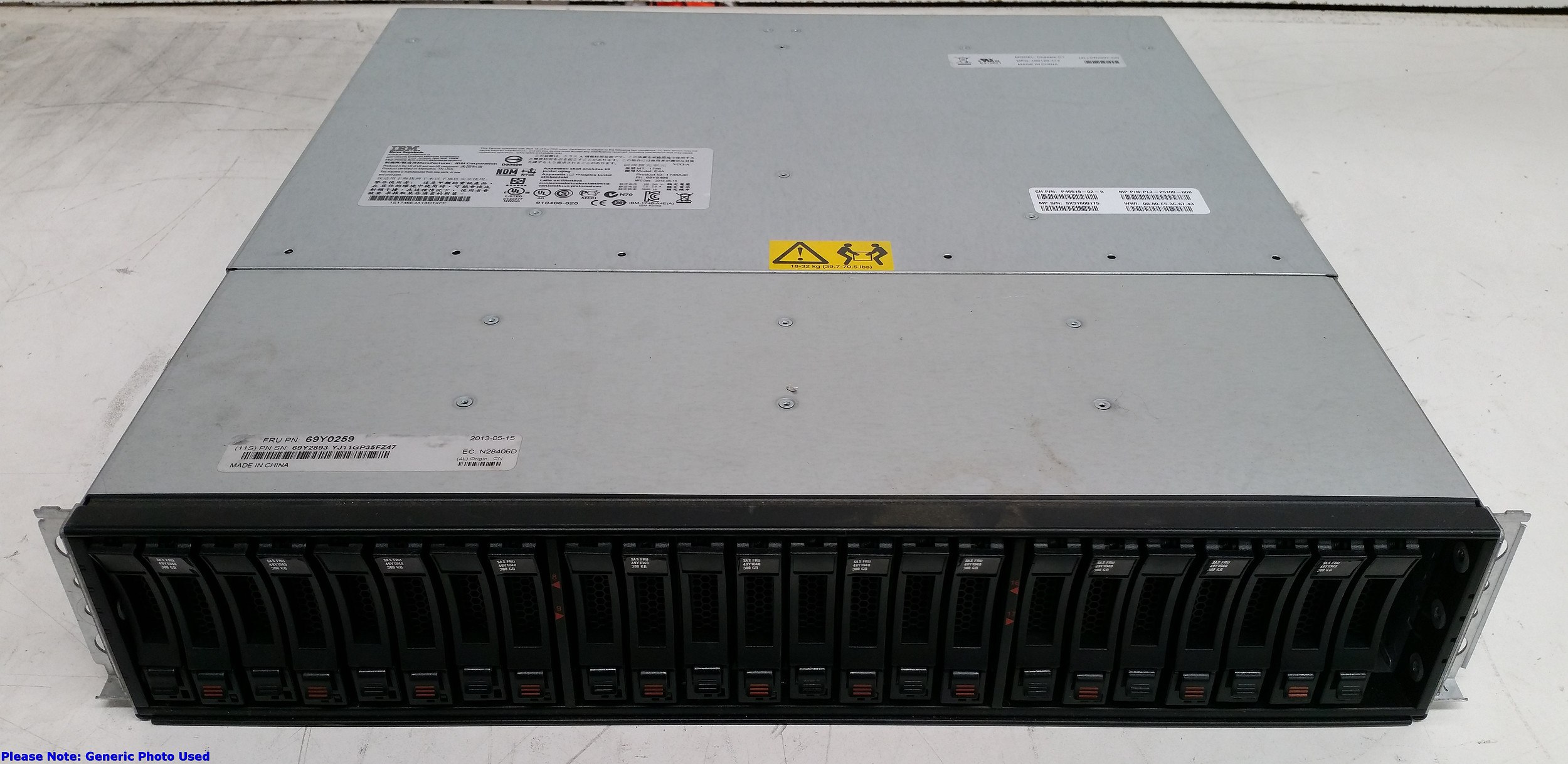IBM Chassis-C1 24-Bay SAS Hard - Lot 1095709 | ALLBIDS