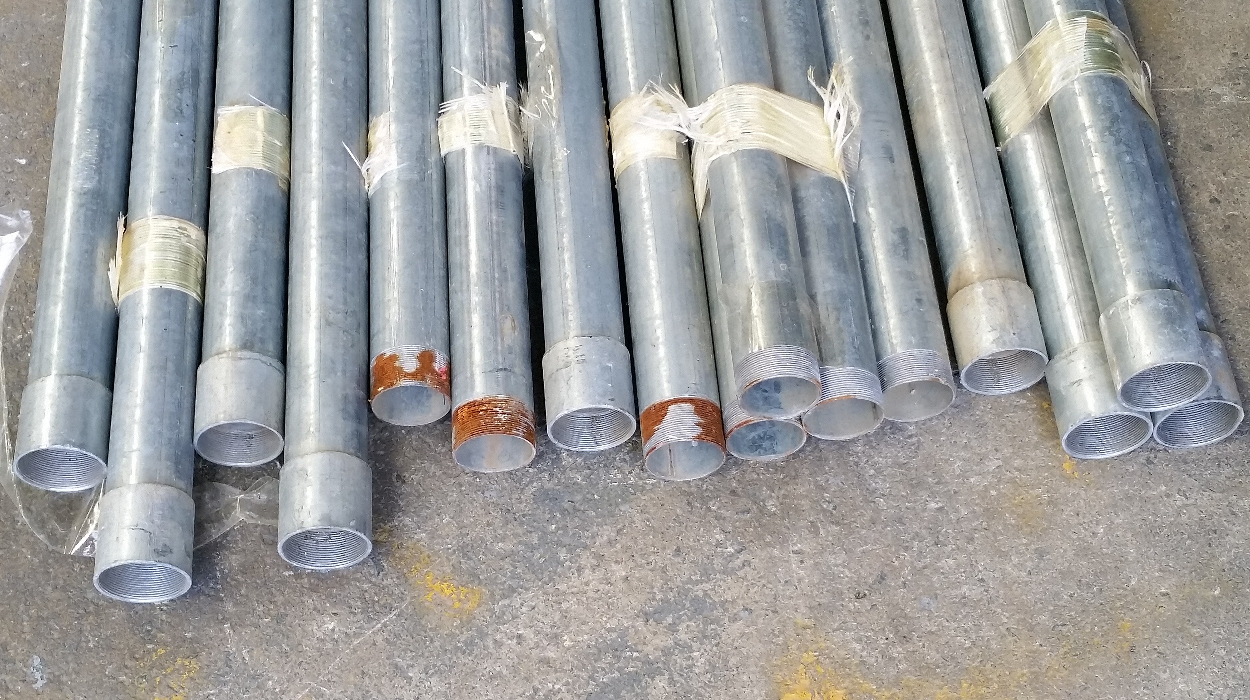 50mm Steel Conduit Lot of 16 Lengths - Lot 1085784 | ALLBIDS