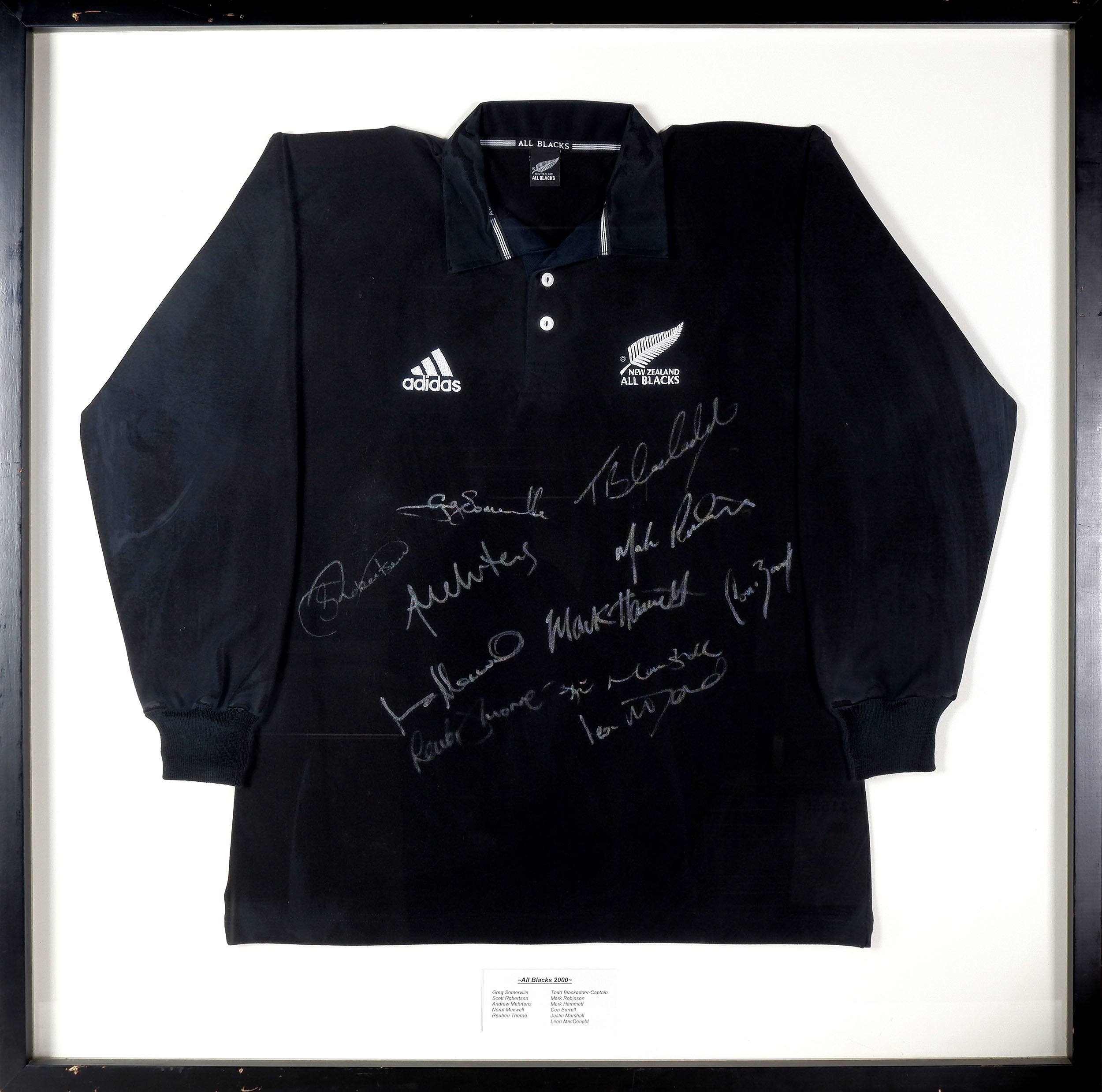 All Blacks 2000 Team Adidas Jersey - Lot 1110705 | ALLBIDS