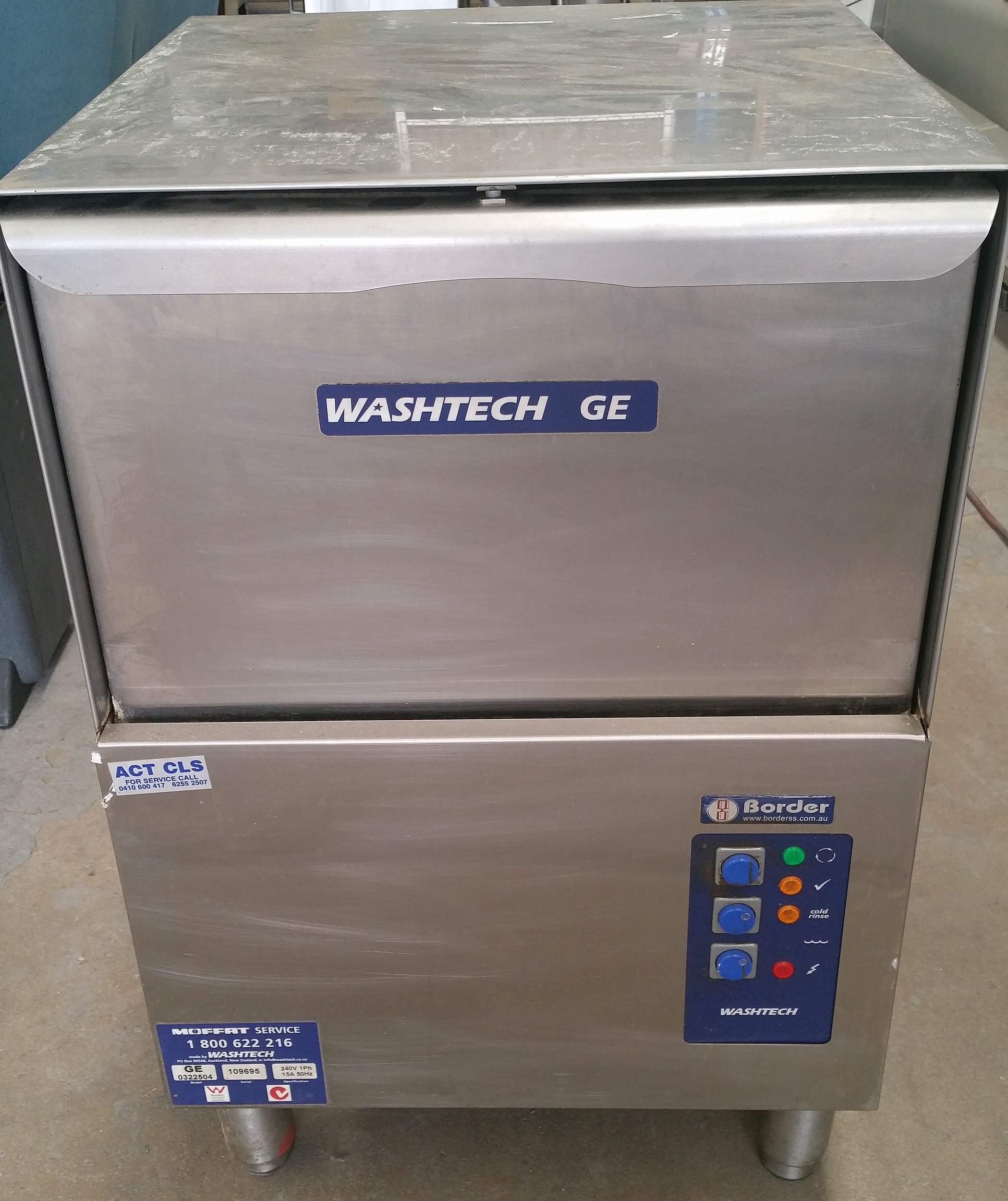 Moffat Washtec GE Underbench Commercial - Lot 1093315 | ALLBIDS