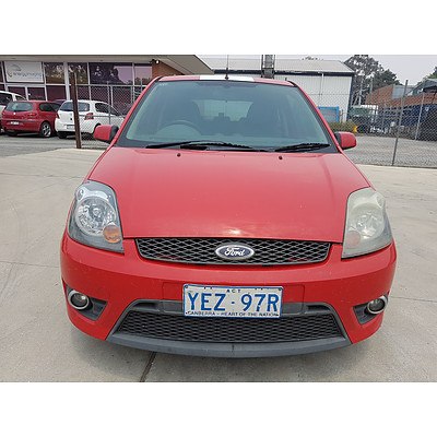 6/2007 Ford Fiesta XR4 WQ 3d Hatchback - Lot 1092052 | CARBIDS