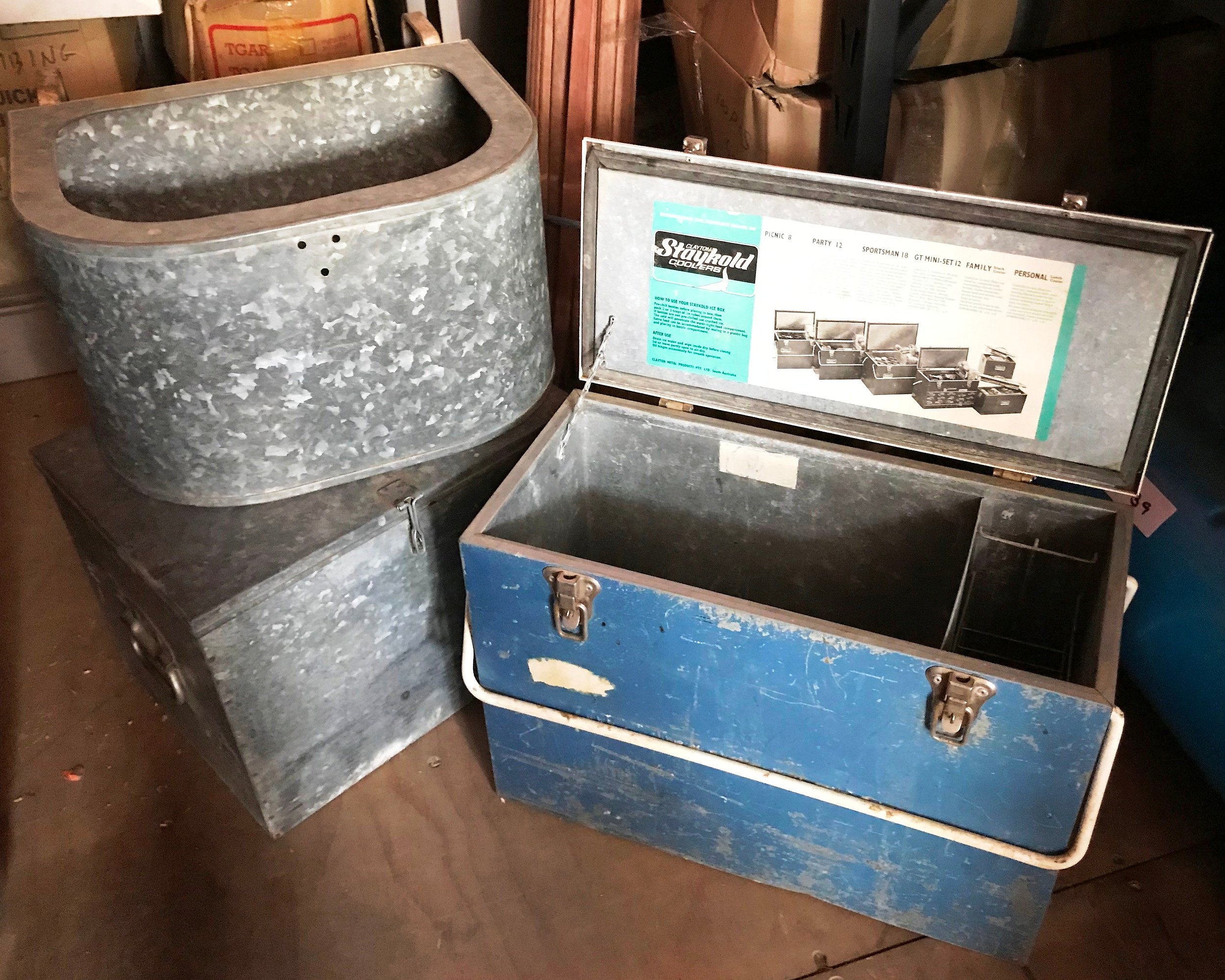 Lot 40 Galvanized Storage Containers - Lot 1094404 | ALLBIDS