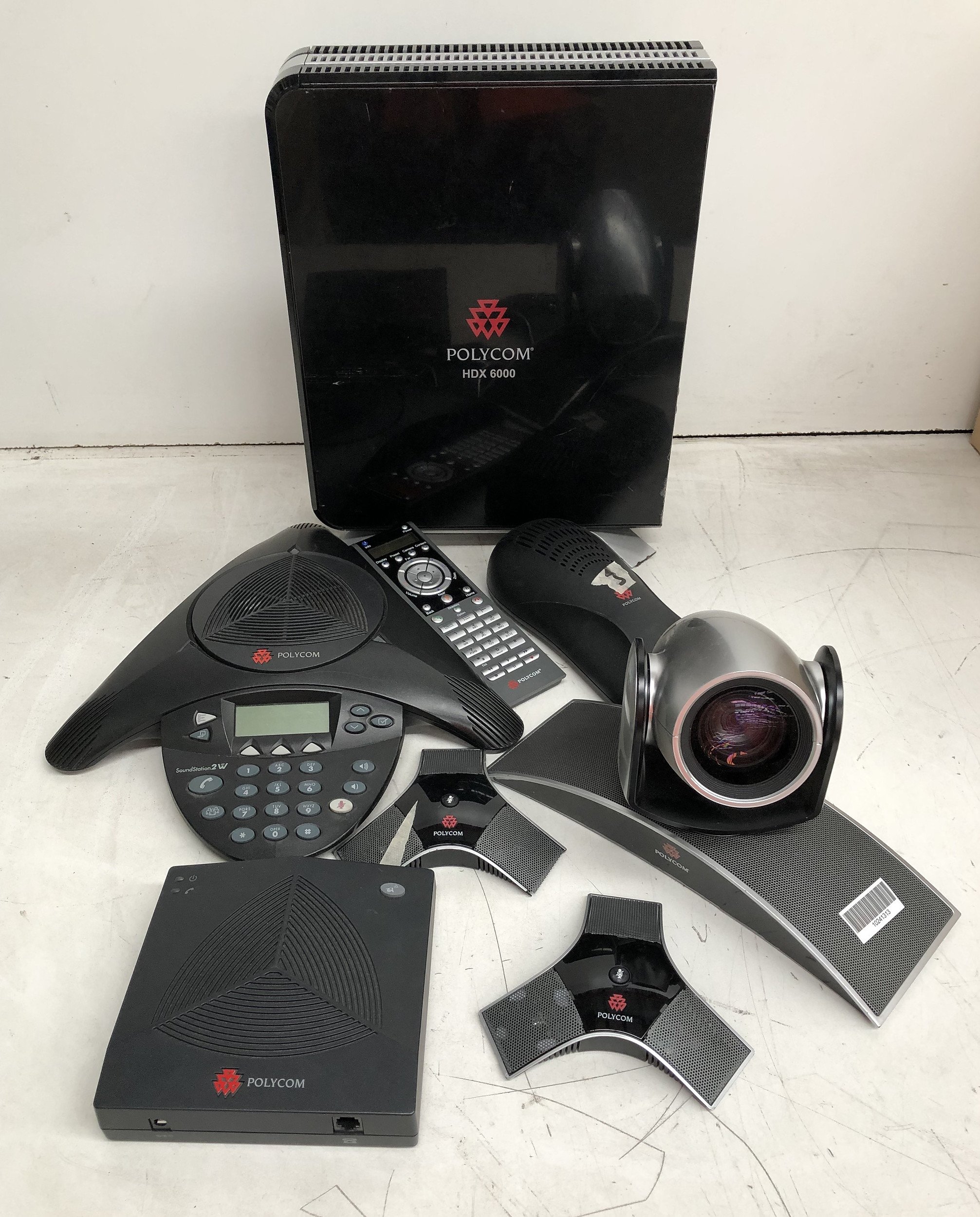 Bulk Lot of Assorted Polycom Teleconferencing - Lot 1129949 | ALLBIDS