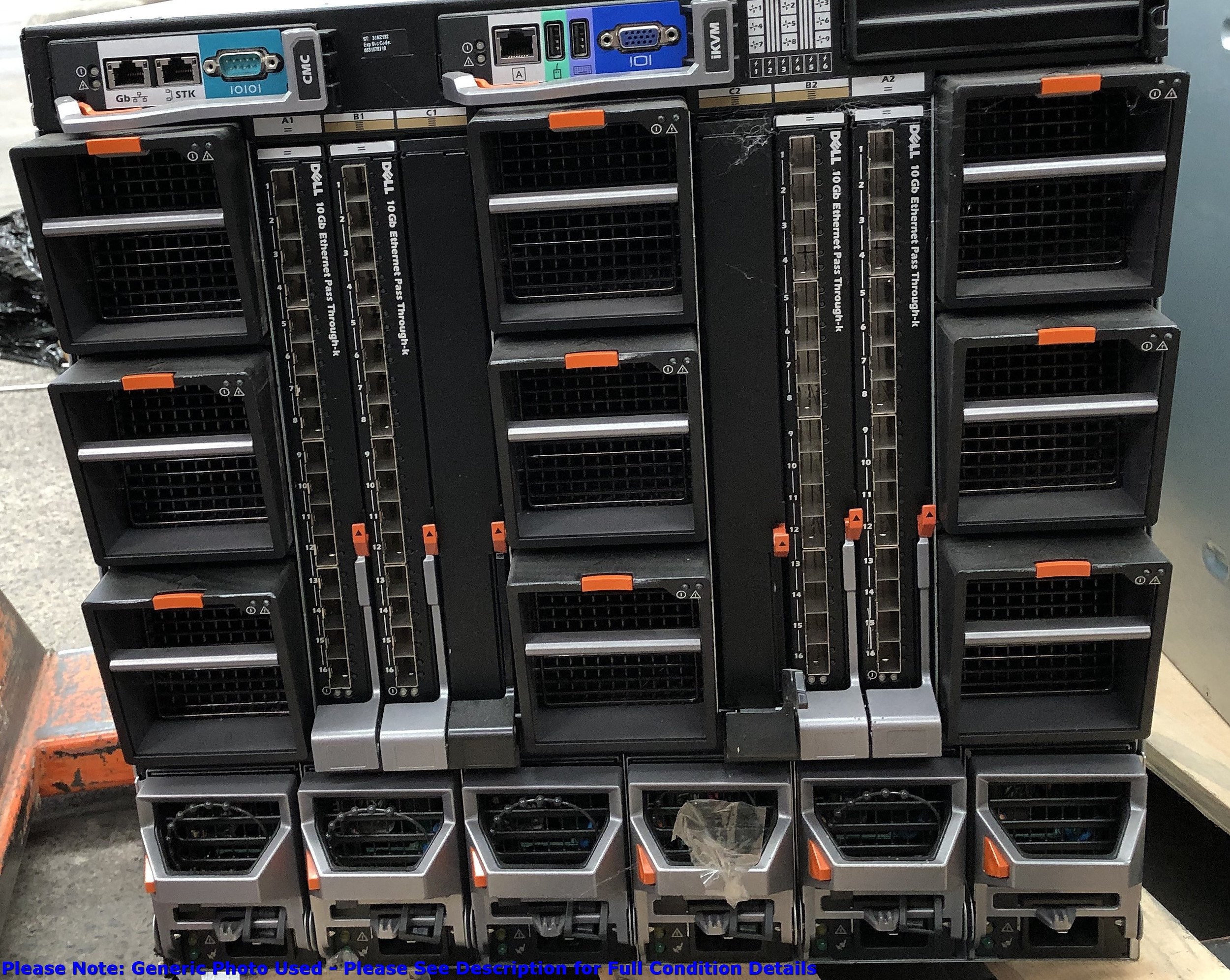 Dell (BMX01) PowerEdge M1000e Blade - Lot 1122464 | ALLBIDS