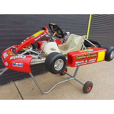 CRG Racing Kart with Rotax 125cc - Lot 1100500 | CARBIDS