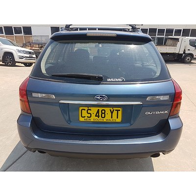 10/2003 Subaru Outback 2.5i MY04 - Lot 1097489 | CARBIDS