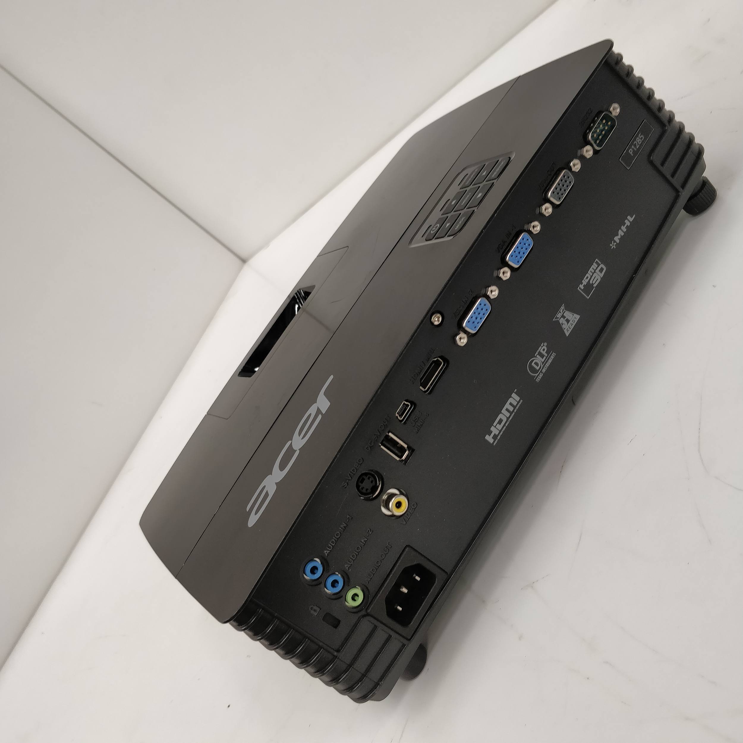 Acer P1285 SVGA DLP Projector - Lot 1103337 | ALLBIDS
