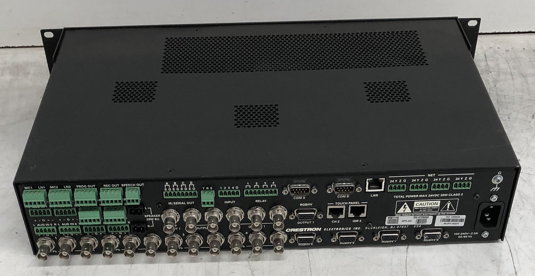 Crestron MPS-200 Professional Media - Lot 1136263 | ALLBIDS