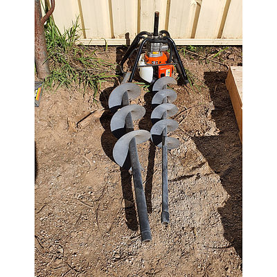 Lot 196 Hitachi DA200E 32.2cc Earth - Lot 1109390 | ALLBIDS