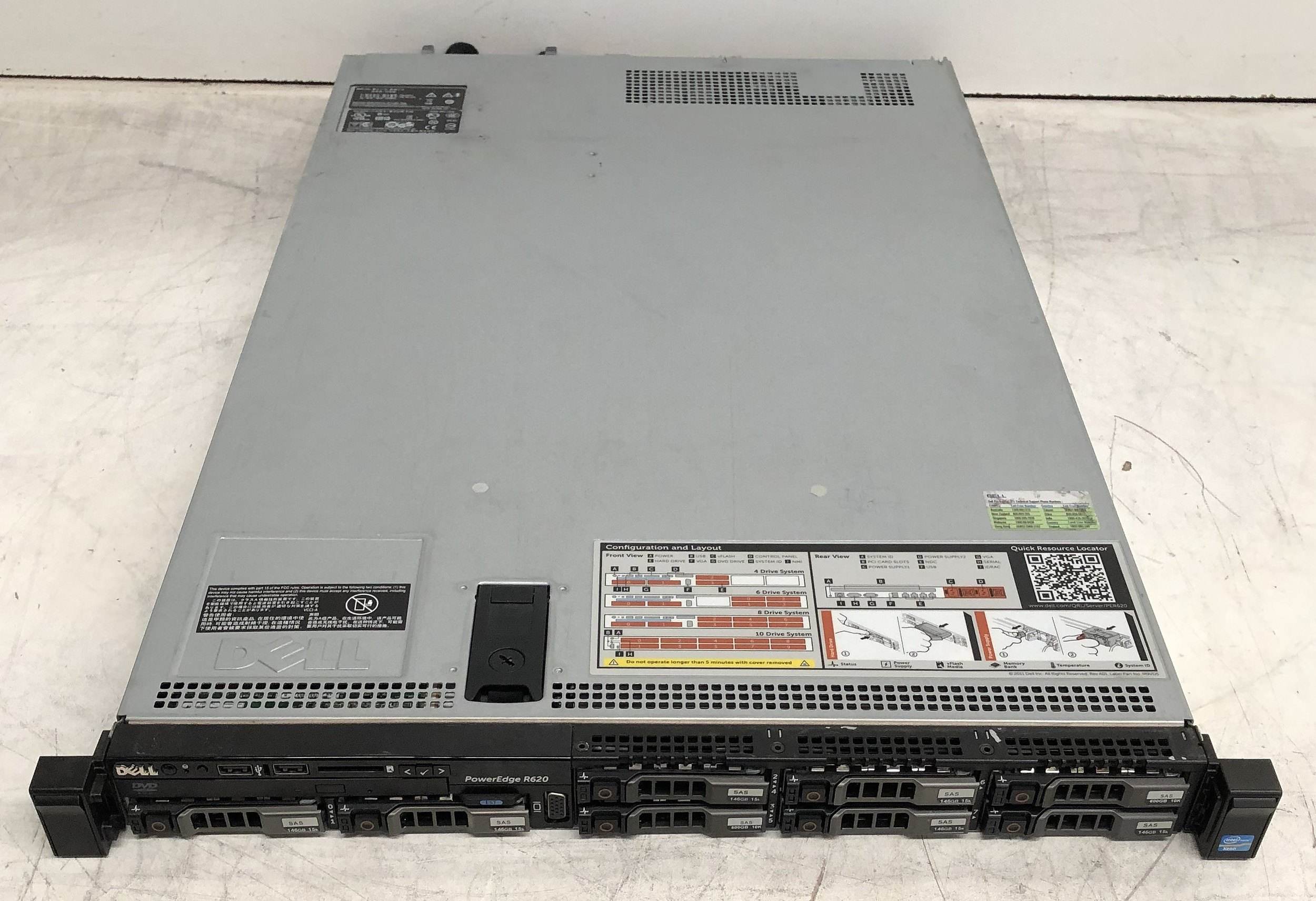 Dell PowerEdge R620 Dual Octa-Core - Lot 1135157 | ALLBIDS