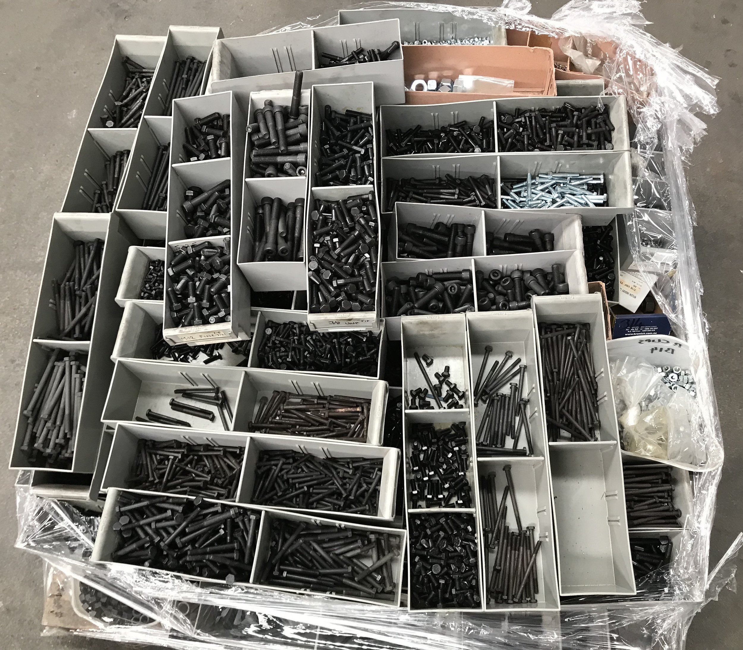 Pallet of Assorted Fasteners - Lot 1131952 | ALLBIDS
