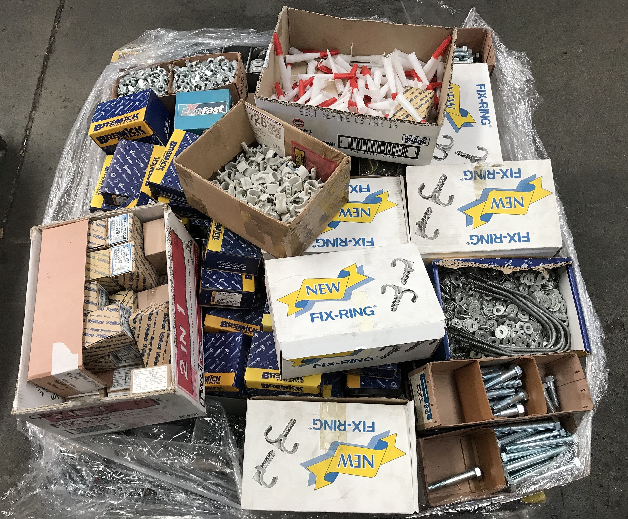 Pallet of Assorted Fasteners including - Lot 1131950 | ALLBIDS