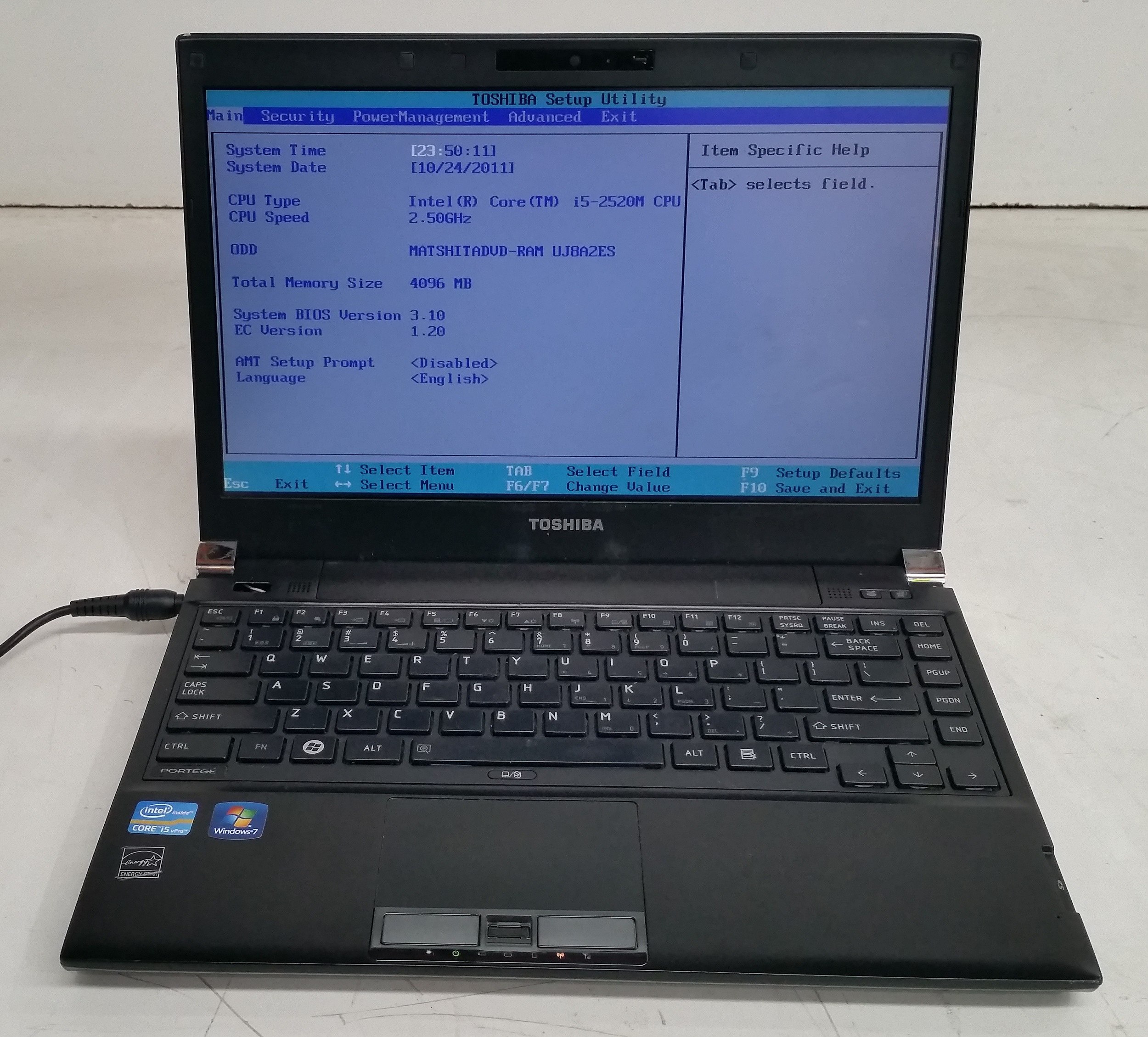 Toshiba Portege R830 13-Inch Core - Lot 1112223 | ALLBIDS