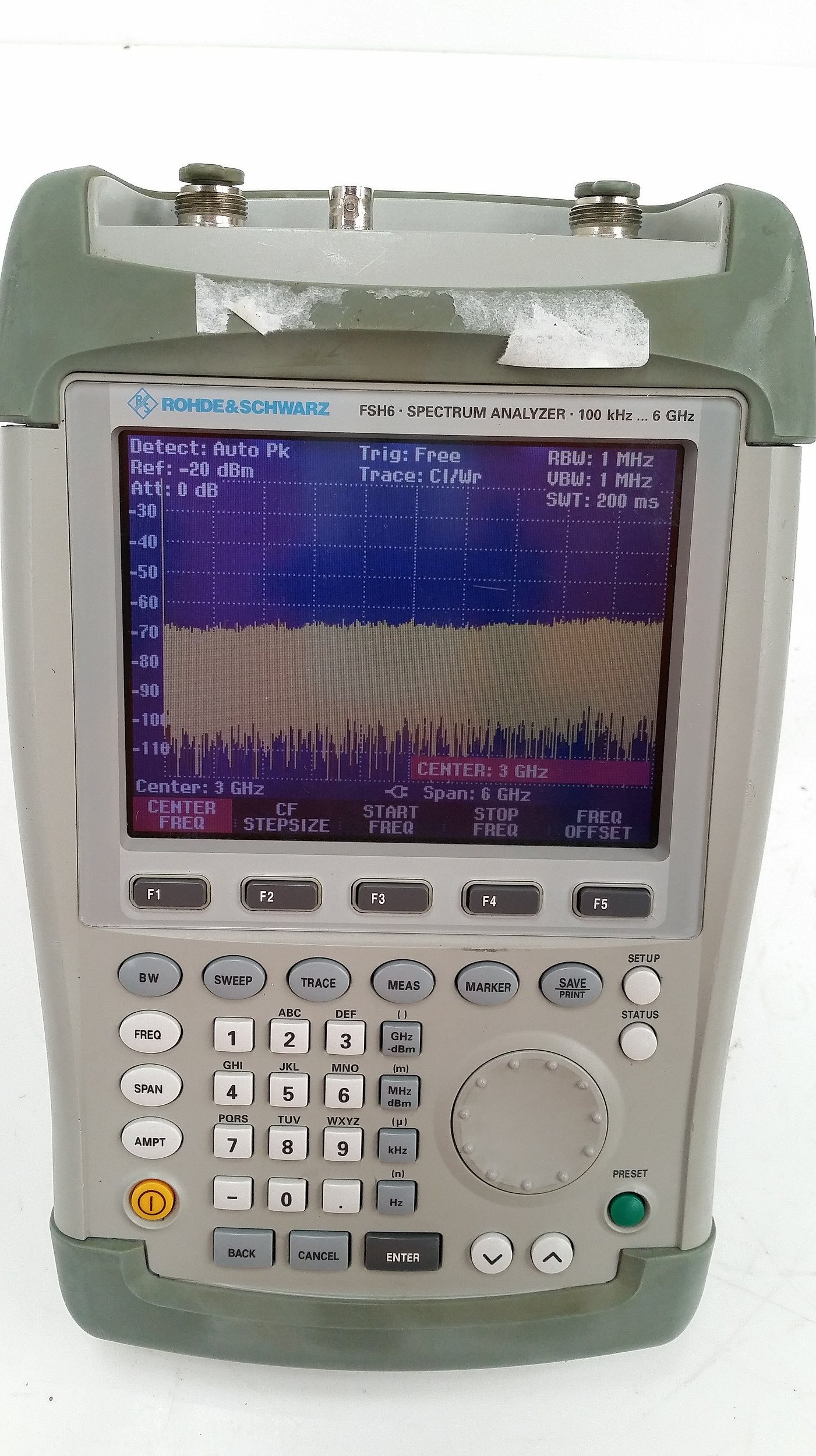 Rohde Schwarz FSH6 100kHz 6.0GHz - Lot 1116138 | ALLBIDS