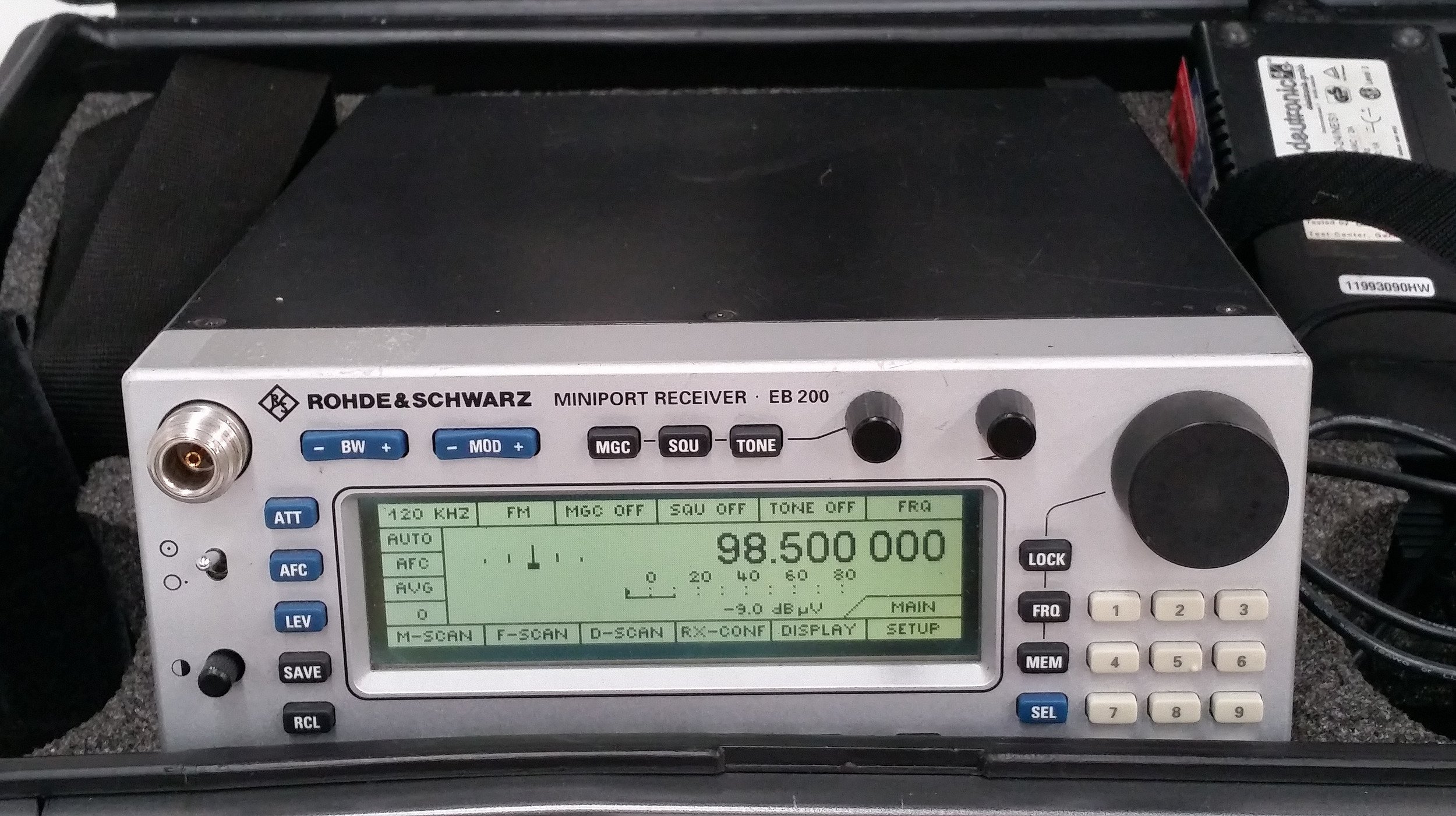 Rohde Schwarz EB200 Miniport Receiver - Lot 1116135 | ALLBIDS