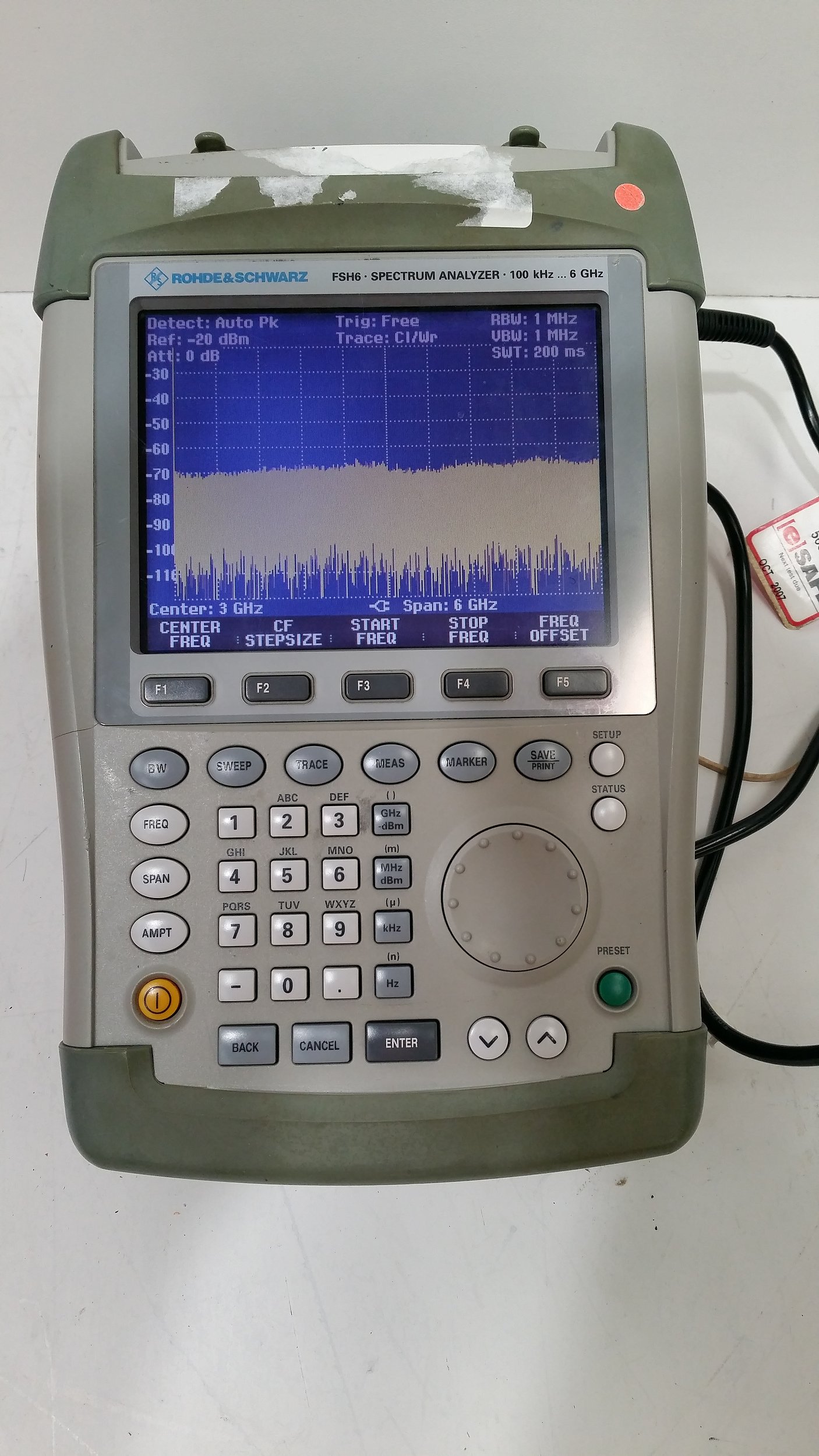 Rohde Schwarz FSH6 Spectrum Analyzer - Lot 1116170 | ALLBIDS