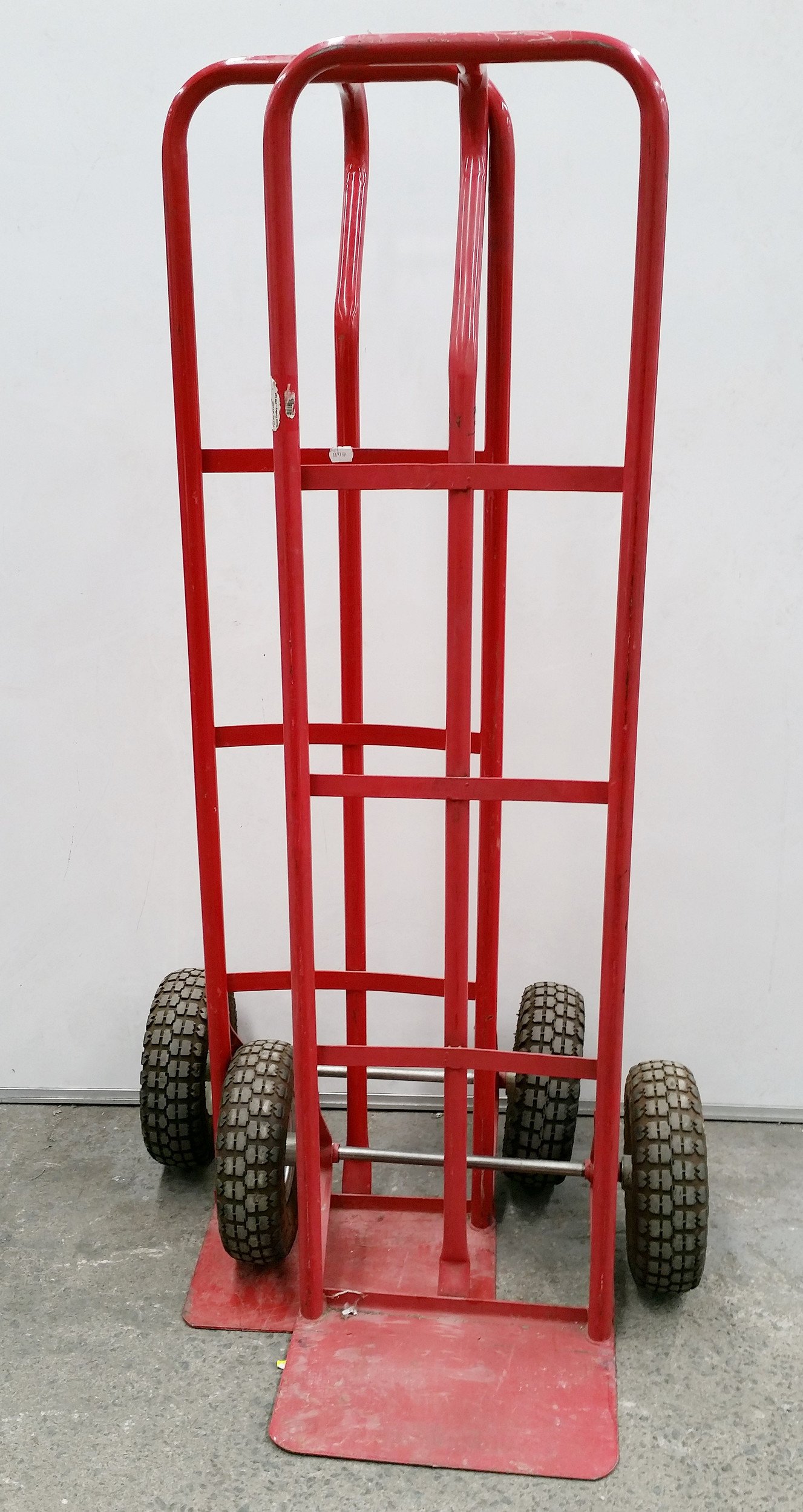 Two Red Hand Trolleys - Lot 1114681 | ALLBIDS