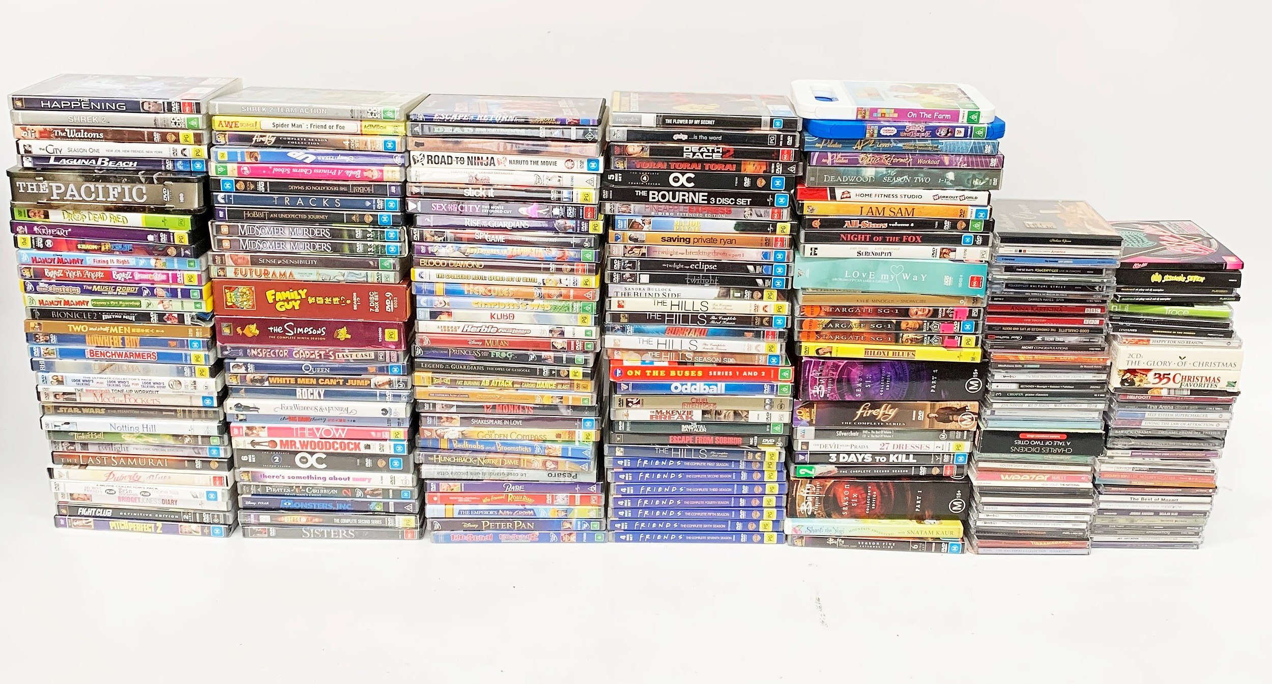 Large Lot of DVD's, CD's and Video - Lot 1122397 | ALLBIDS