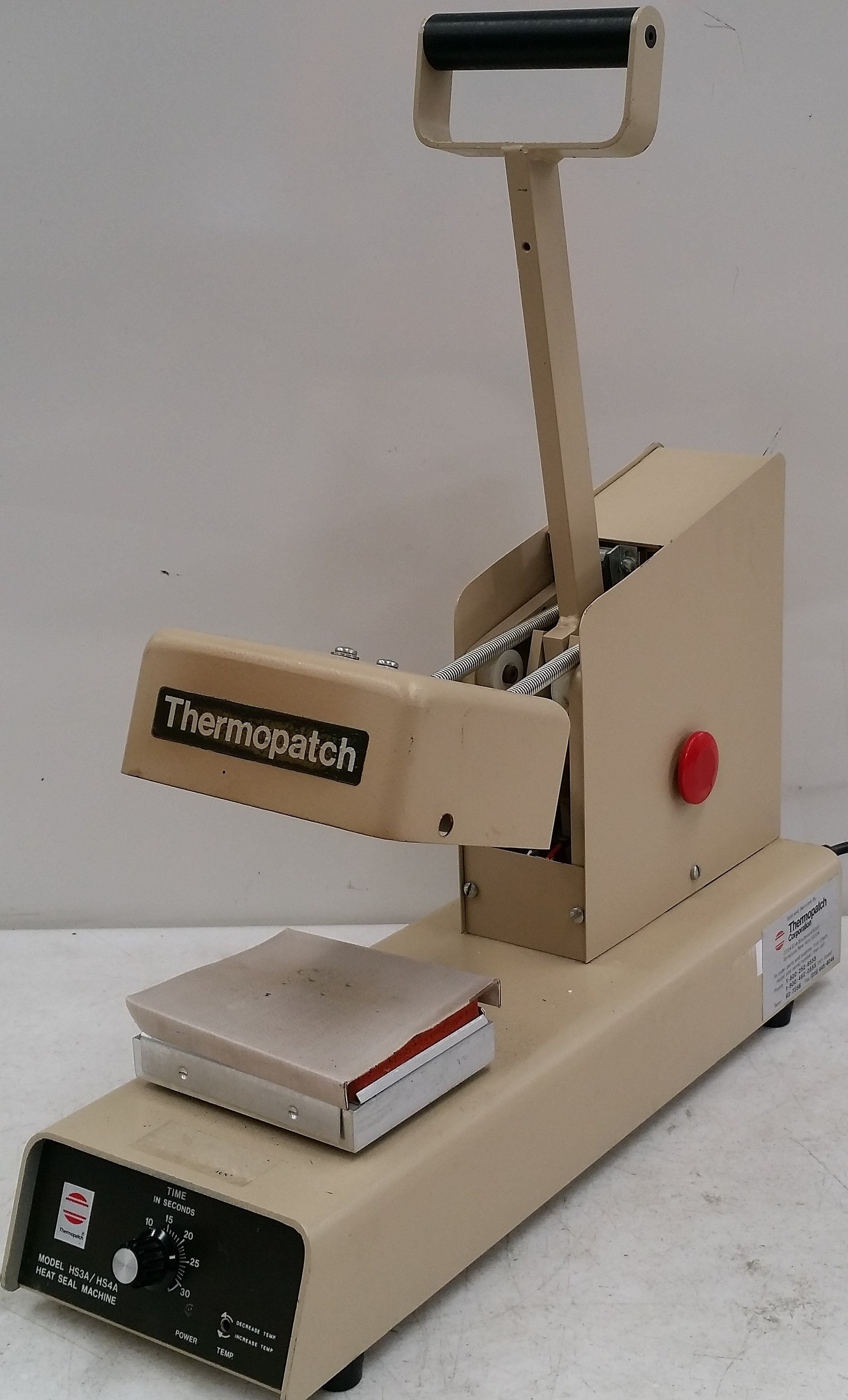 Thermopatch HS4A Heat Sealing Machine - Lot 1119431 | ALLBIDS