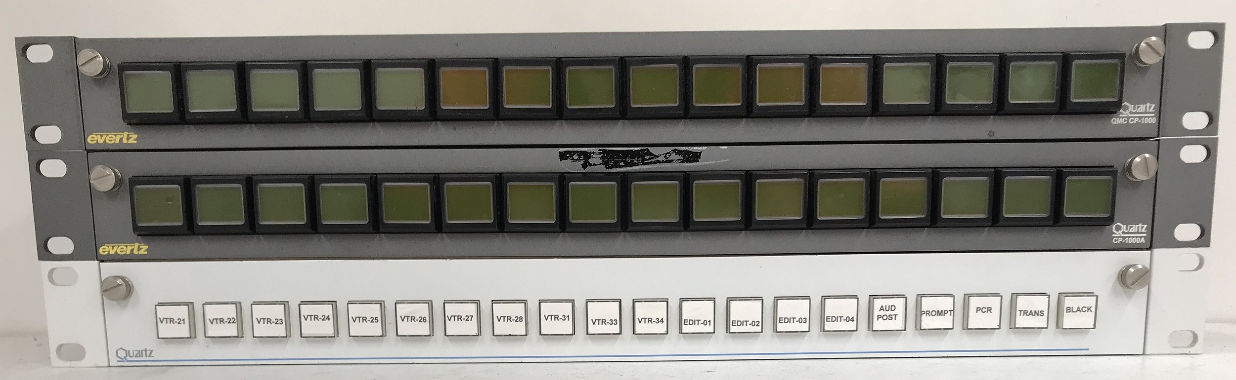 Evertz Control Panels -Lot Of Three - Lot 1150394 | ALLBIDS