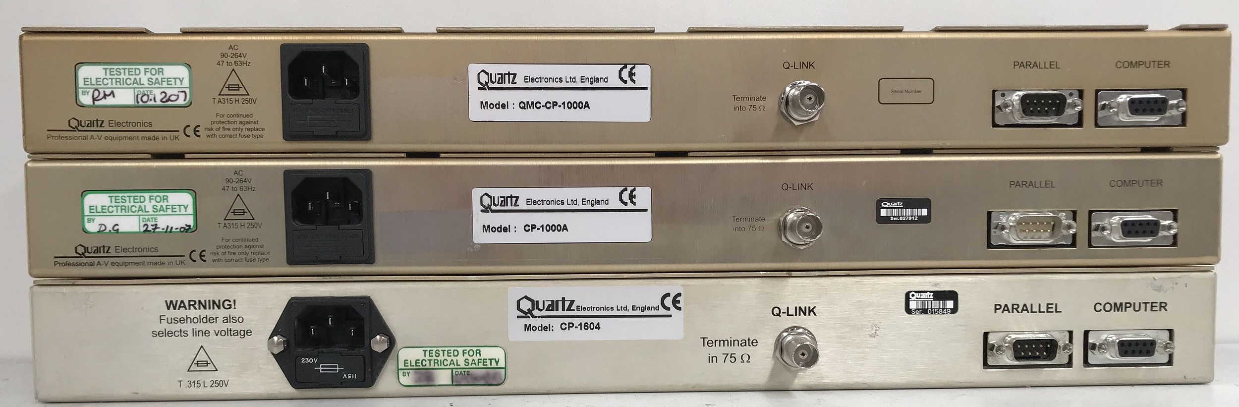 Evertz Control Panels -Lot Of Three - Lot 1150394 | ALLBIDS