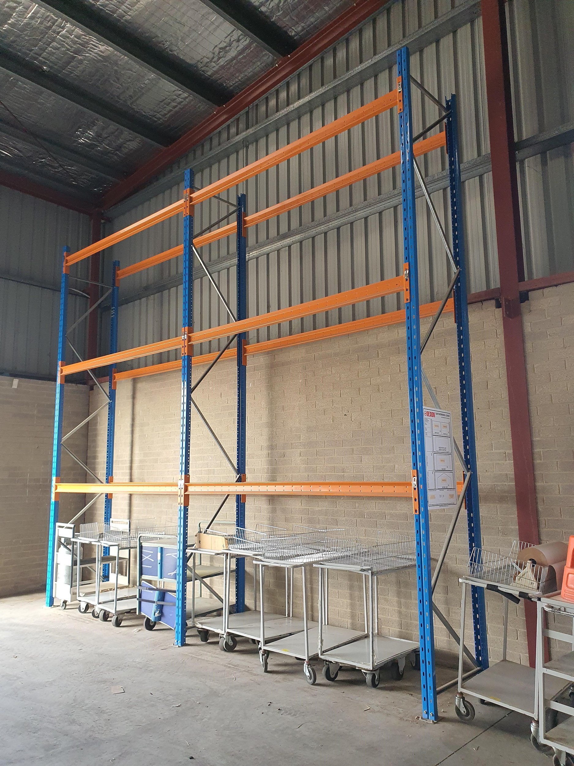 Dexion Pallet Racking Lot of 2 - Lot 1135071 | ALLBIDS